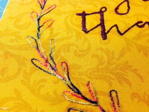 Quick Thanksgiving Thread Sketch with Free Pattern - Sulky