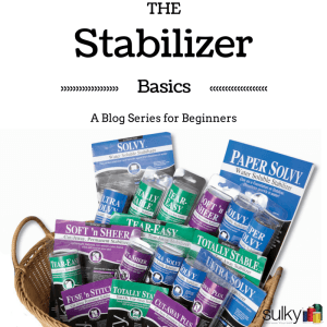 Stabilizer Basics: When & How to Use Different Stabilizers - Sulky