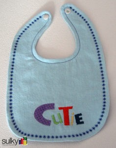 Machine Embroidery Series: In-the-Hoop Baby Bib - Sulky