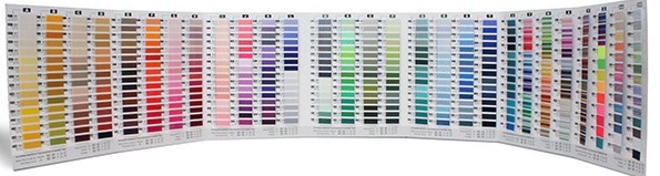 Exquisite Thread Color Chart