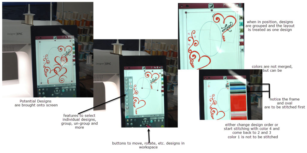 Valentine's Day DIY Photo Frame Mat - Sulky