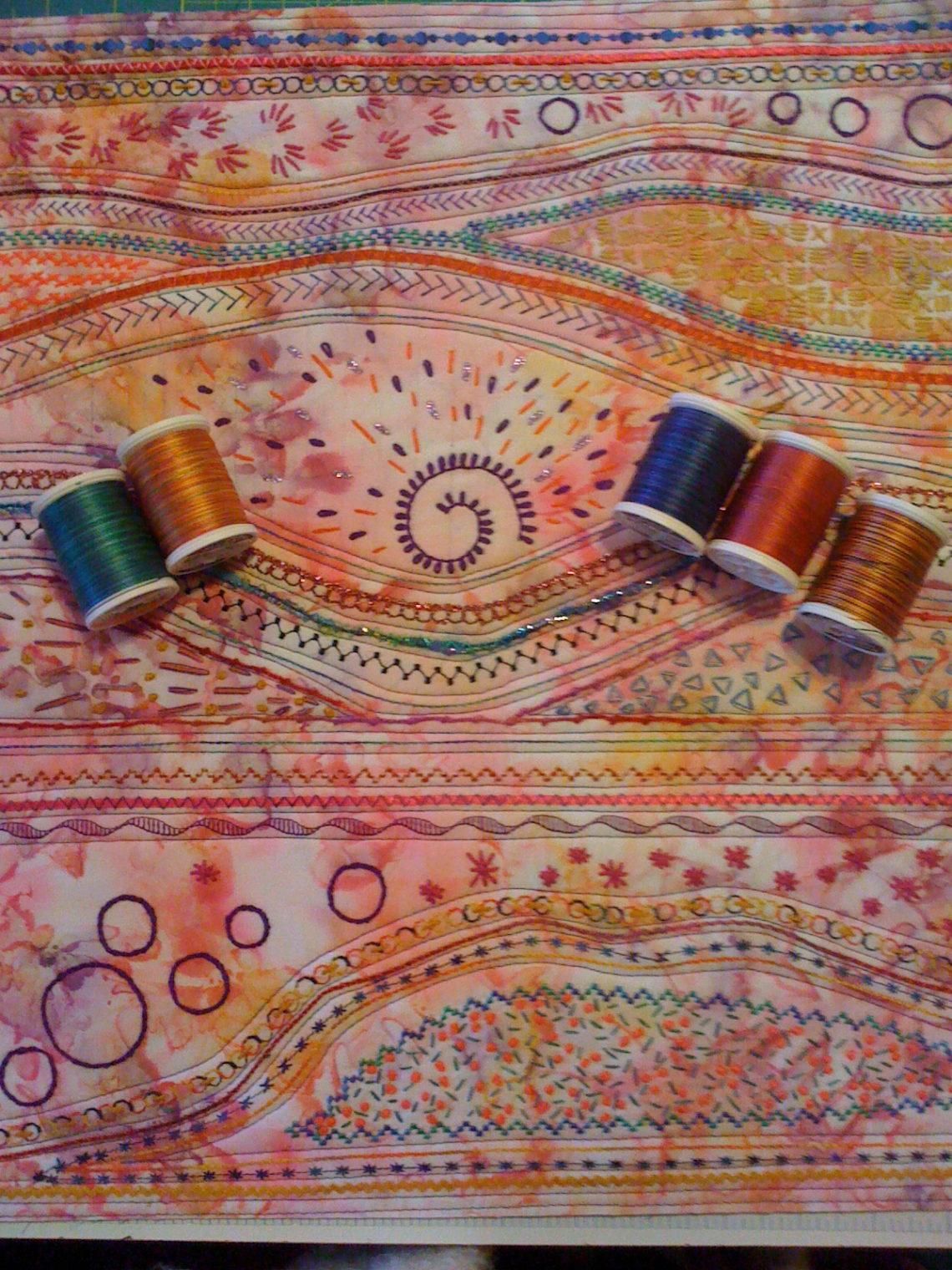 Why Sulky Cotton Blendables Thread are the Bomb for Quilting