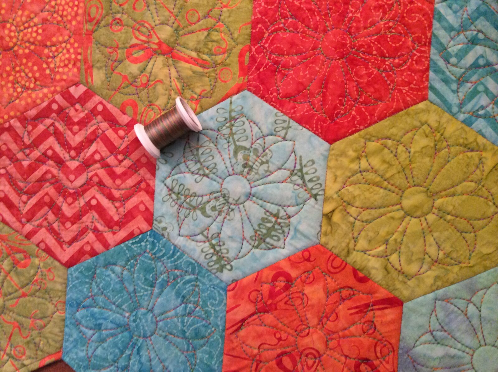 Why Sulky Cotton Blendables Thread are the Bomb for Quilting