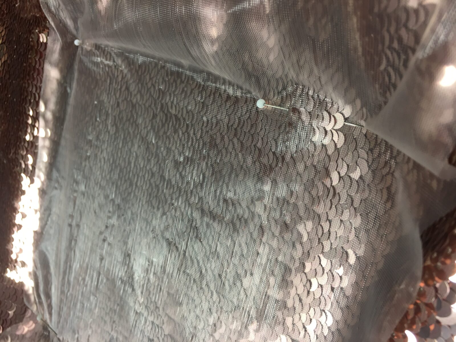 Machine Embroidery on Sequin Fabric + Skirt Tutorial - Sulky