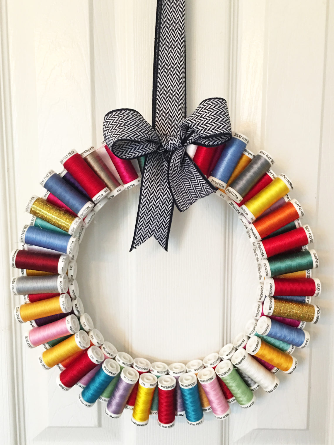 DIY Wreaths to Decorate with after the Holidays - Sulky