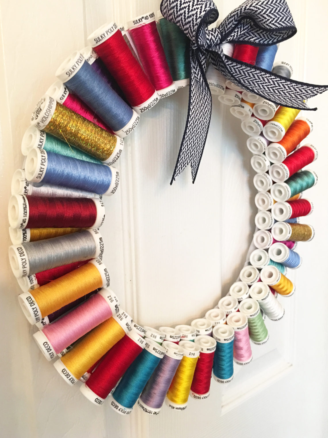 DIY Wreaths to Decorate with after the Holidays - Sulky