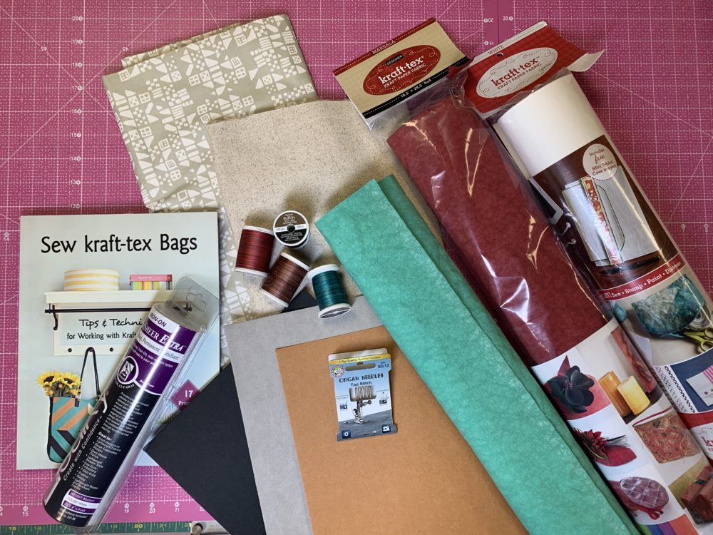 Sew a Kraft-tex Bag - Sulky