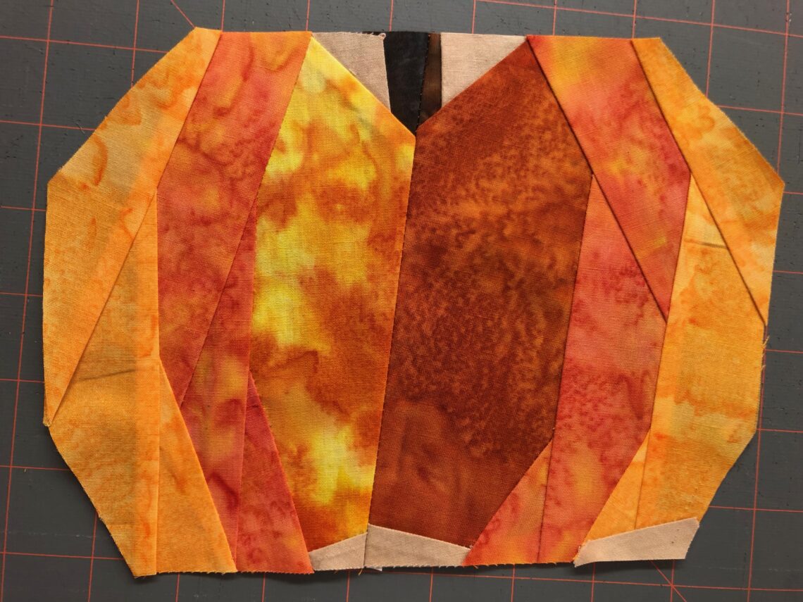 Paper Pieced Pumpkin Tote + Intro to Foundation Paper Piecing - Sulky