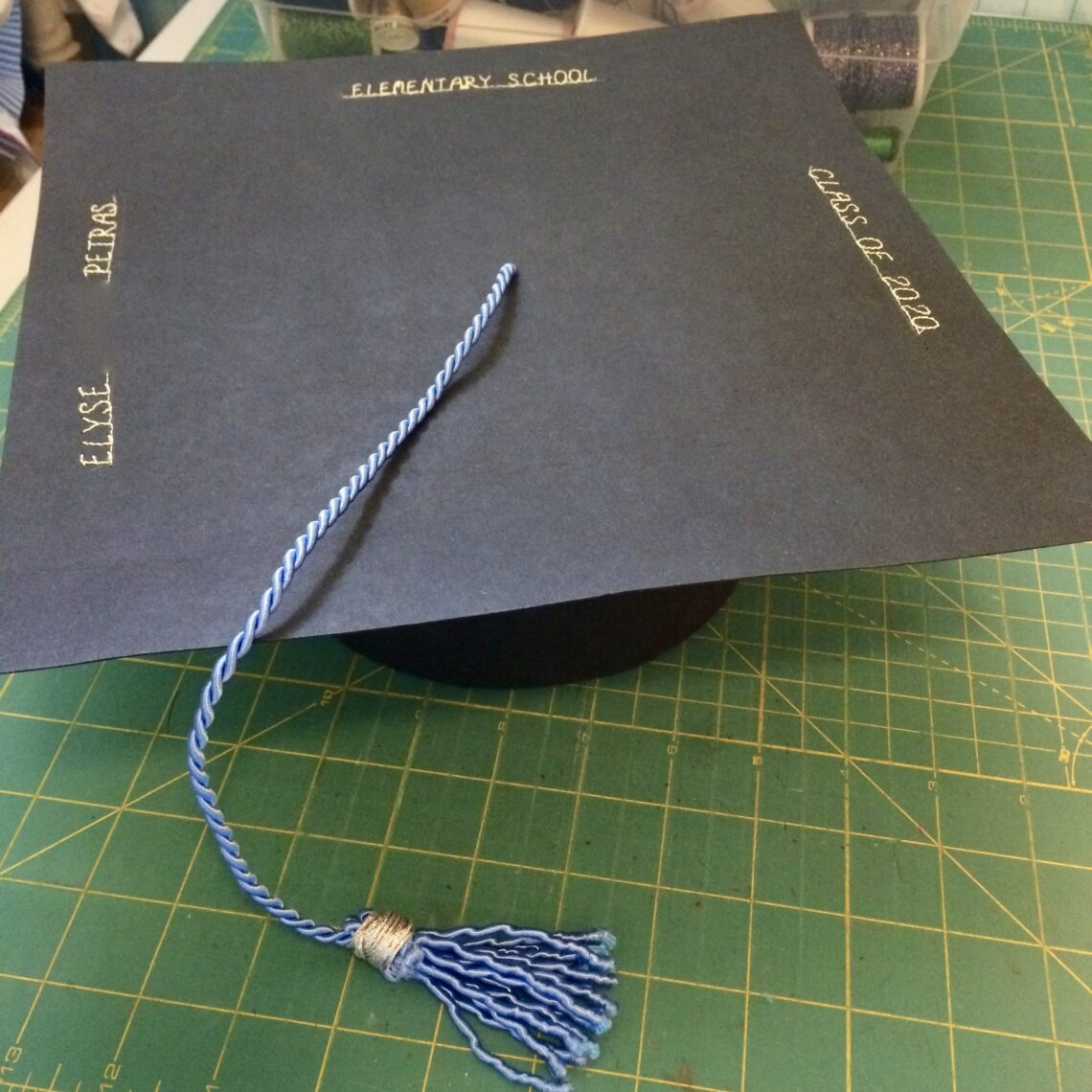 DIY Graduation Cap with Kraft-Tex® Paper Fabric - Sulky