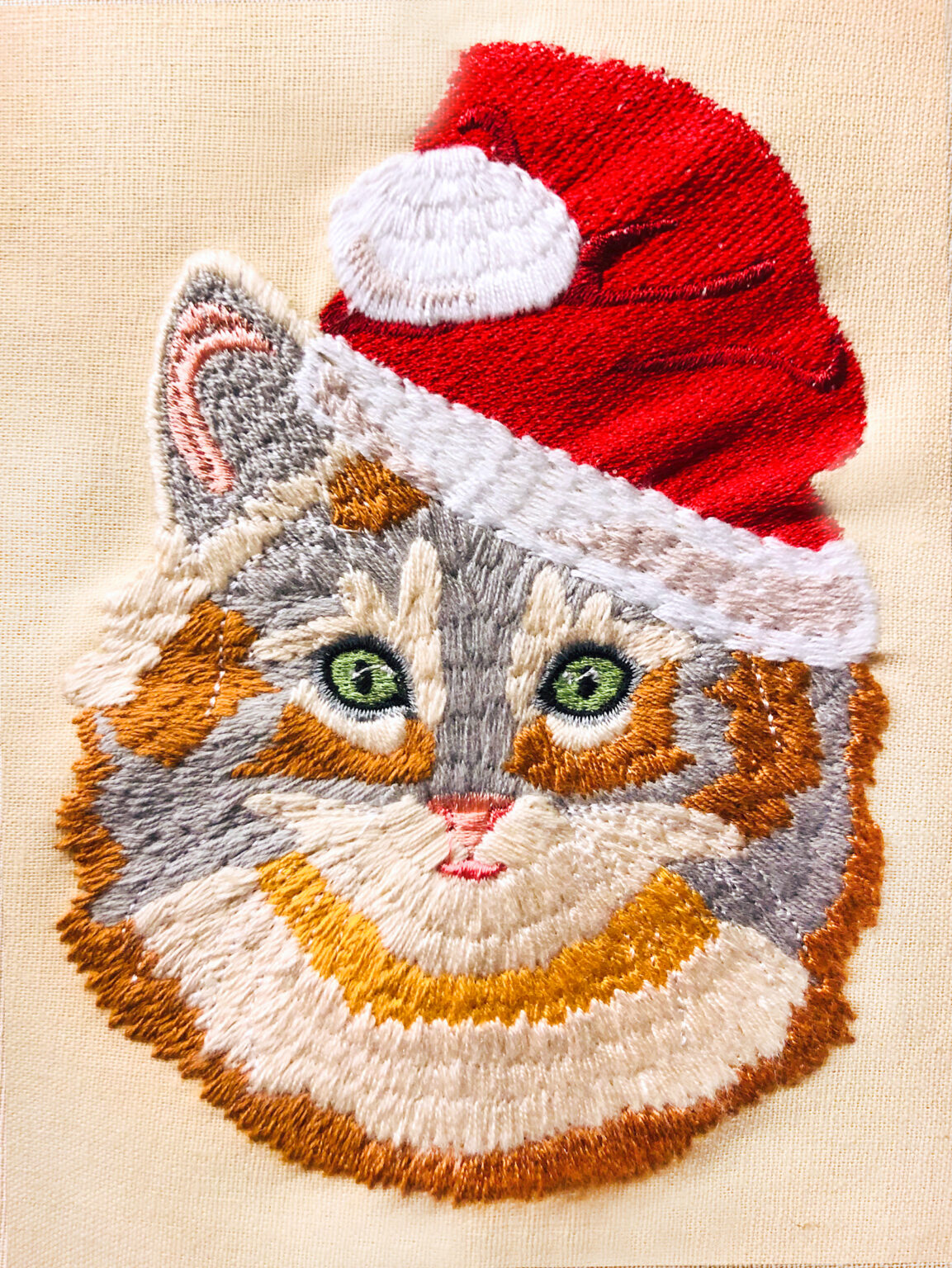 Fur Cat Machine Embroidery Design Debut - Sulky