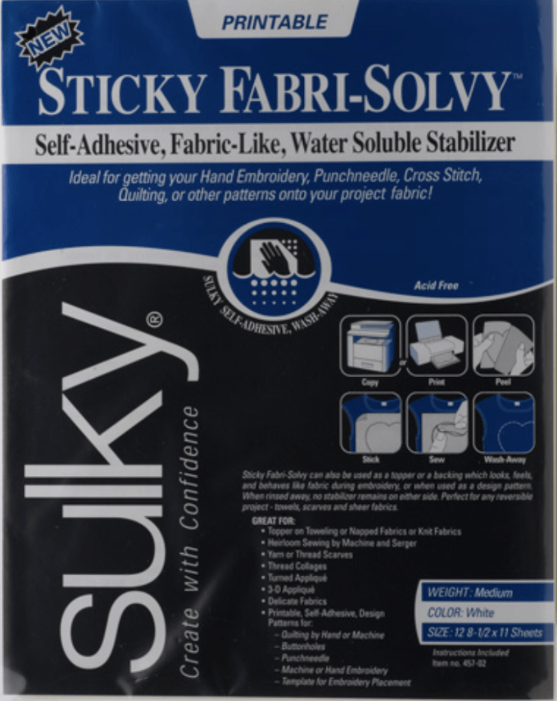 10 Water-Soluble Stabilizer FAQs with Patti Lee - Sulky