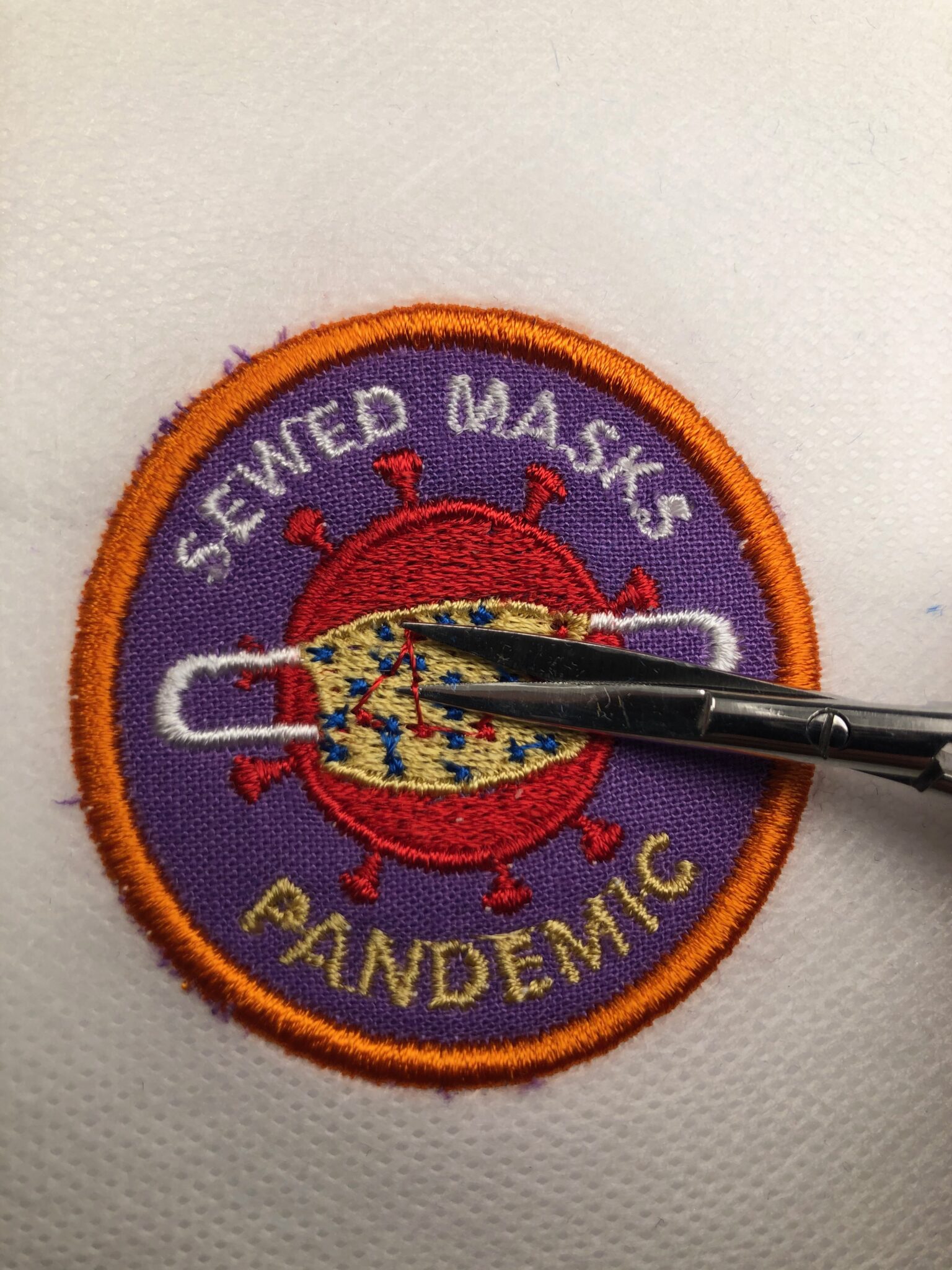 Pandemic Patch for Mask Makers to Sew + Give - Sulky
