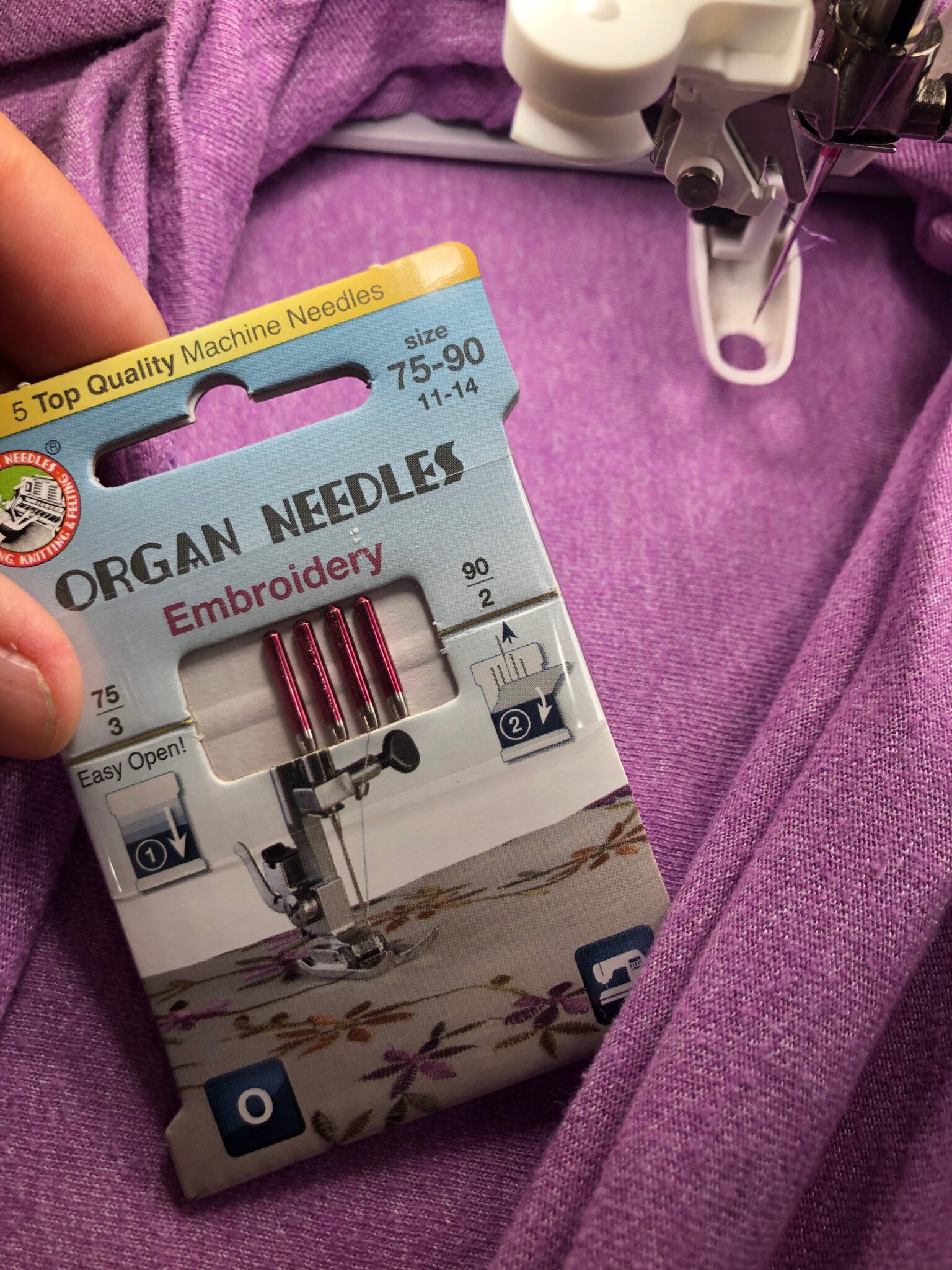 T-Shirt Embroidery by Machine + Fun Teacher Gift - Sulky