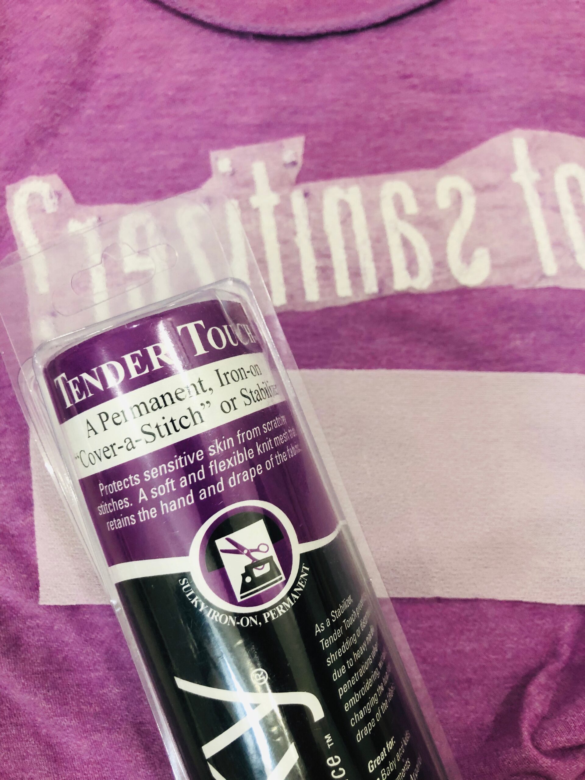 T-Shirt Embroidery by Machine + Fun Teacher Gift - Sulky