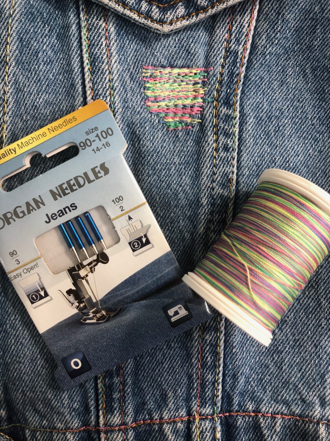 Denim Embellishments FIVE Ways - Sulky