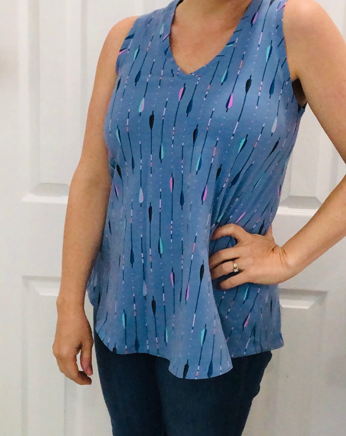 Tank Top Pattern with Embroidery Options - Sulky