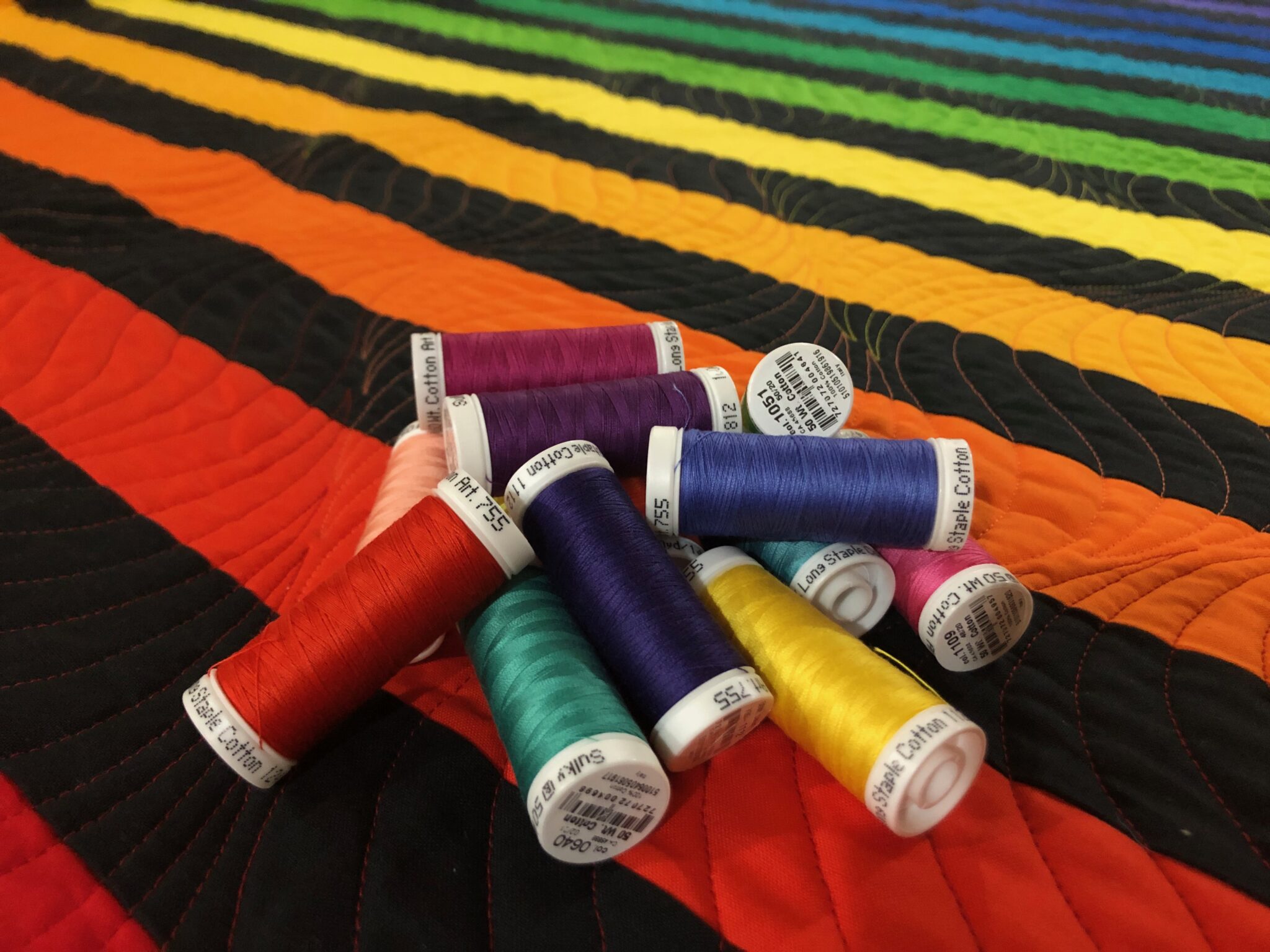 Rainbow Quilt Pattern from Sulky - Sulky