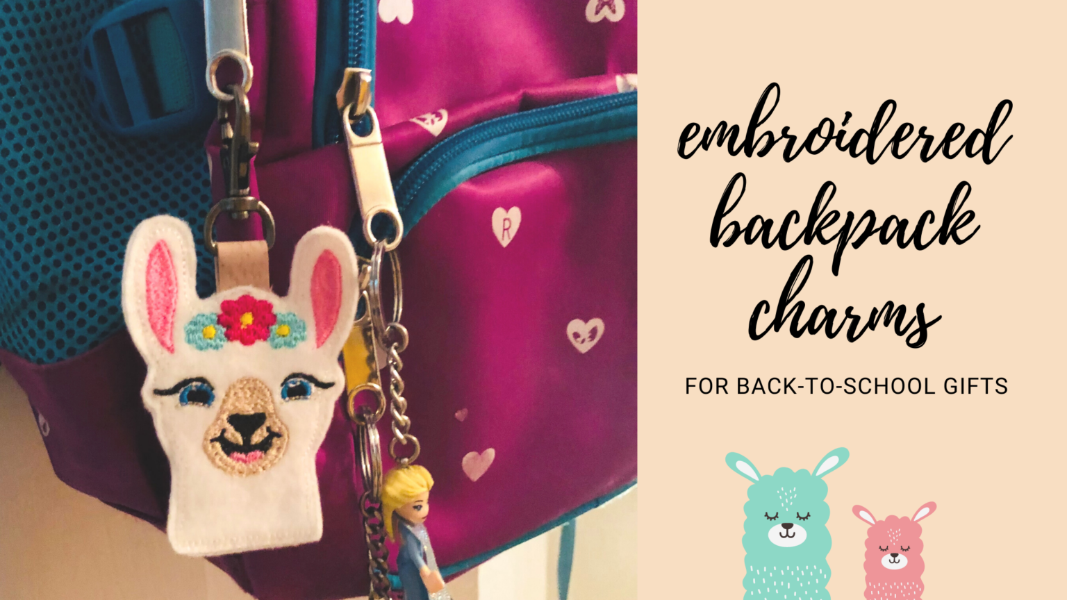 Backpack Charms for Back to School Gifts - Sulky