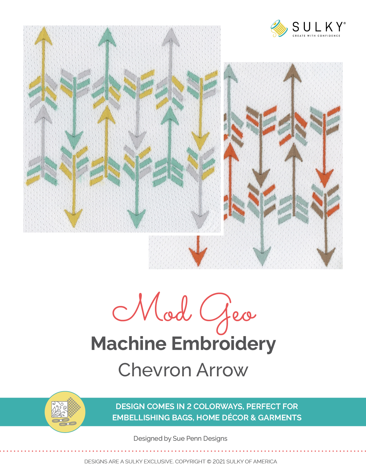 How to Sew a T-Shirt and Add Machine Embroidery - Sulky