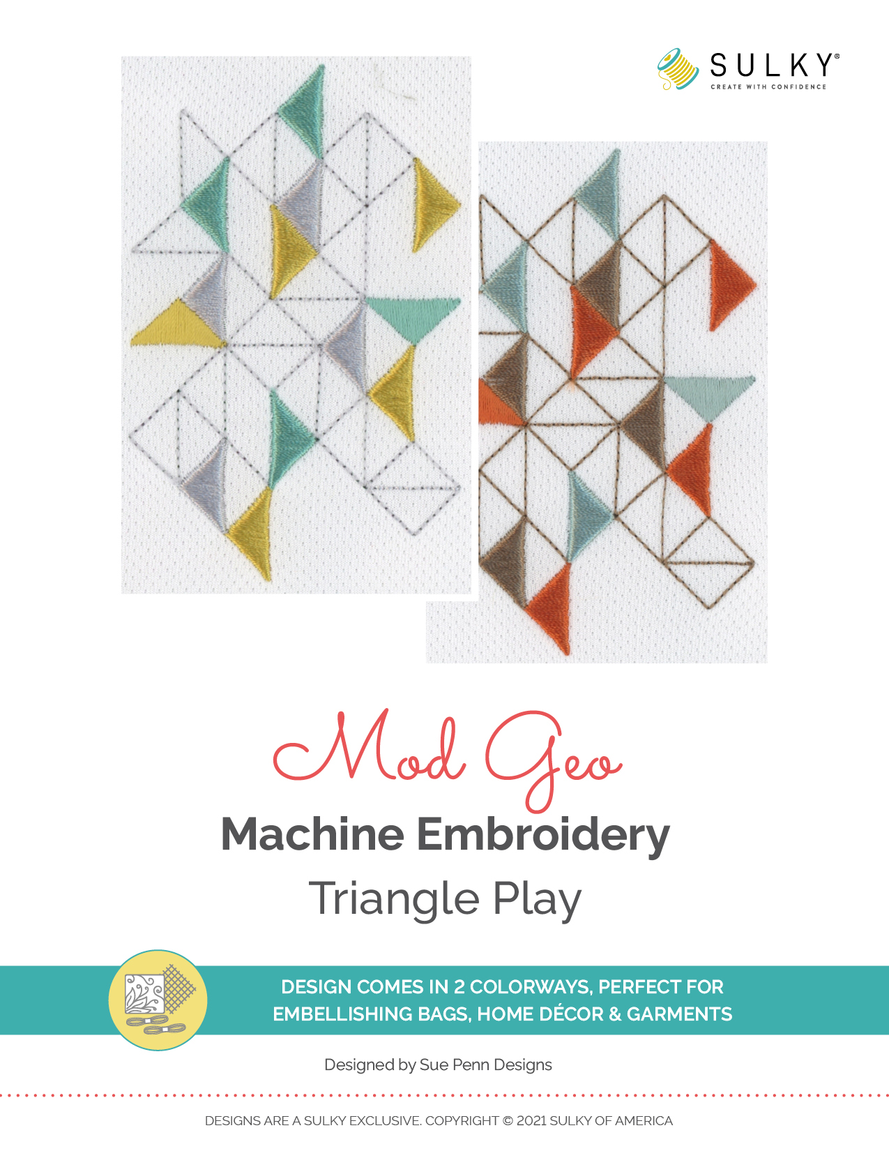 How to Sew a T-Shirt and Add Machine Embroidery - Sulky