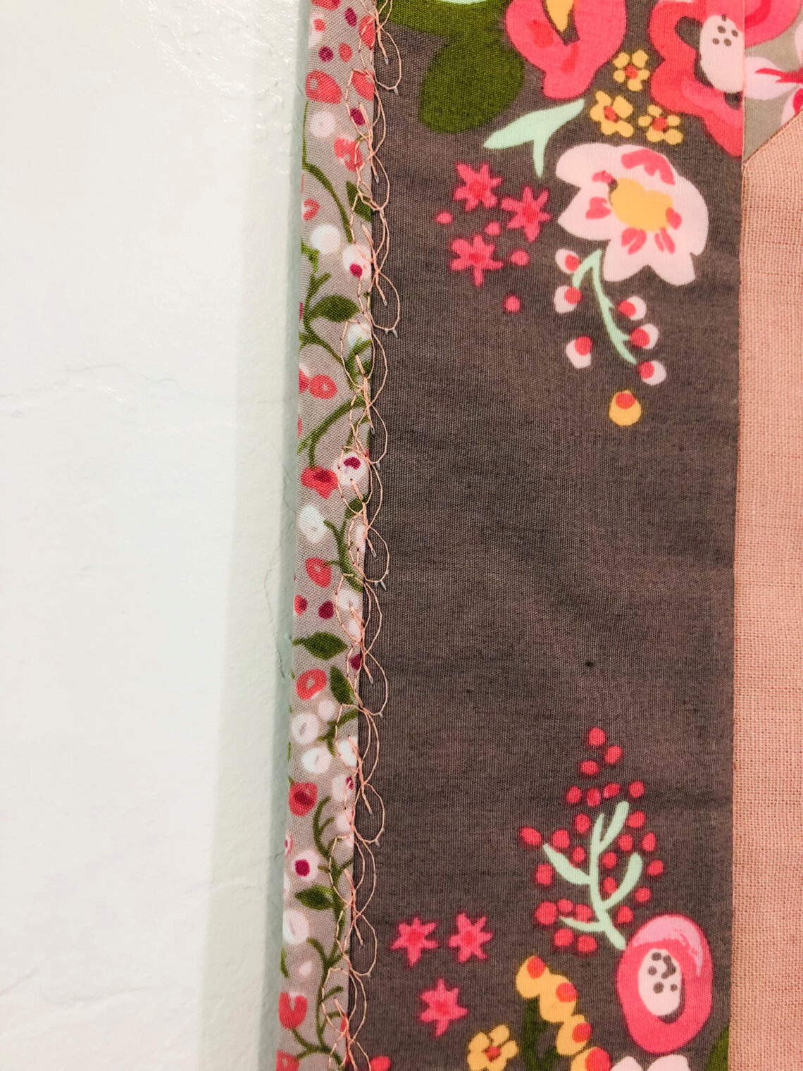 Bloom Machine Embroidered Mini Quilt - Sulky