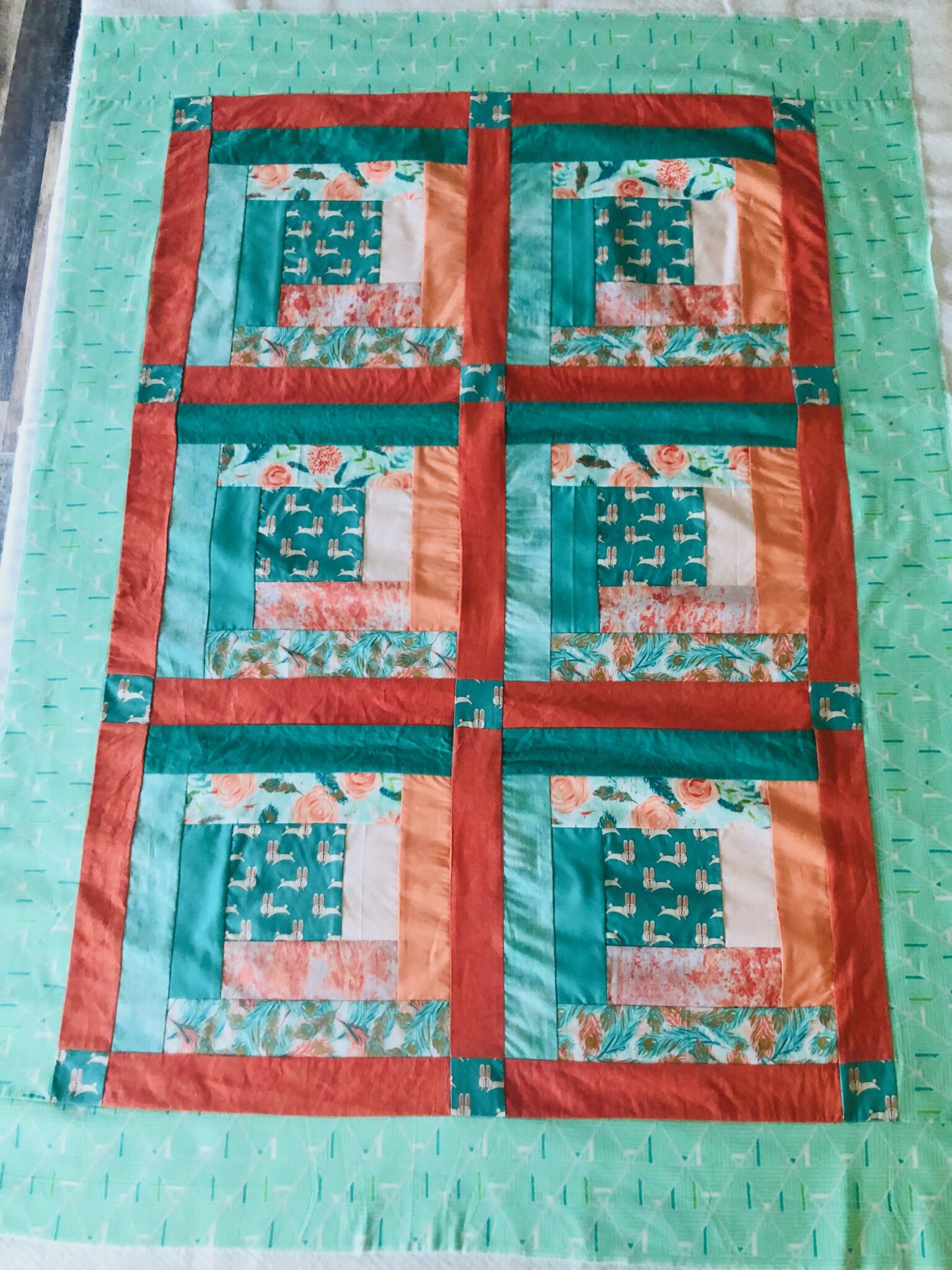 Easy Log Cabin Quilt for Beginners - Sulky