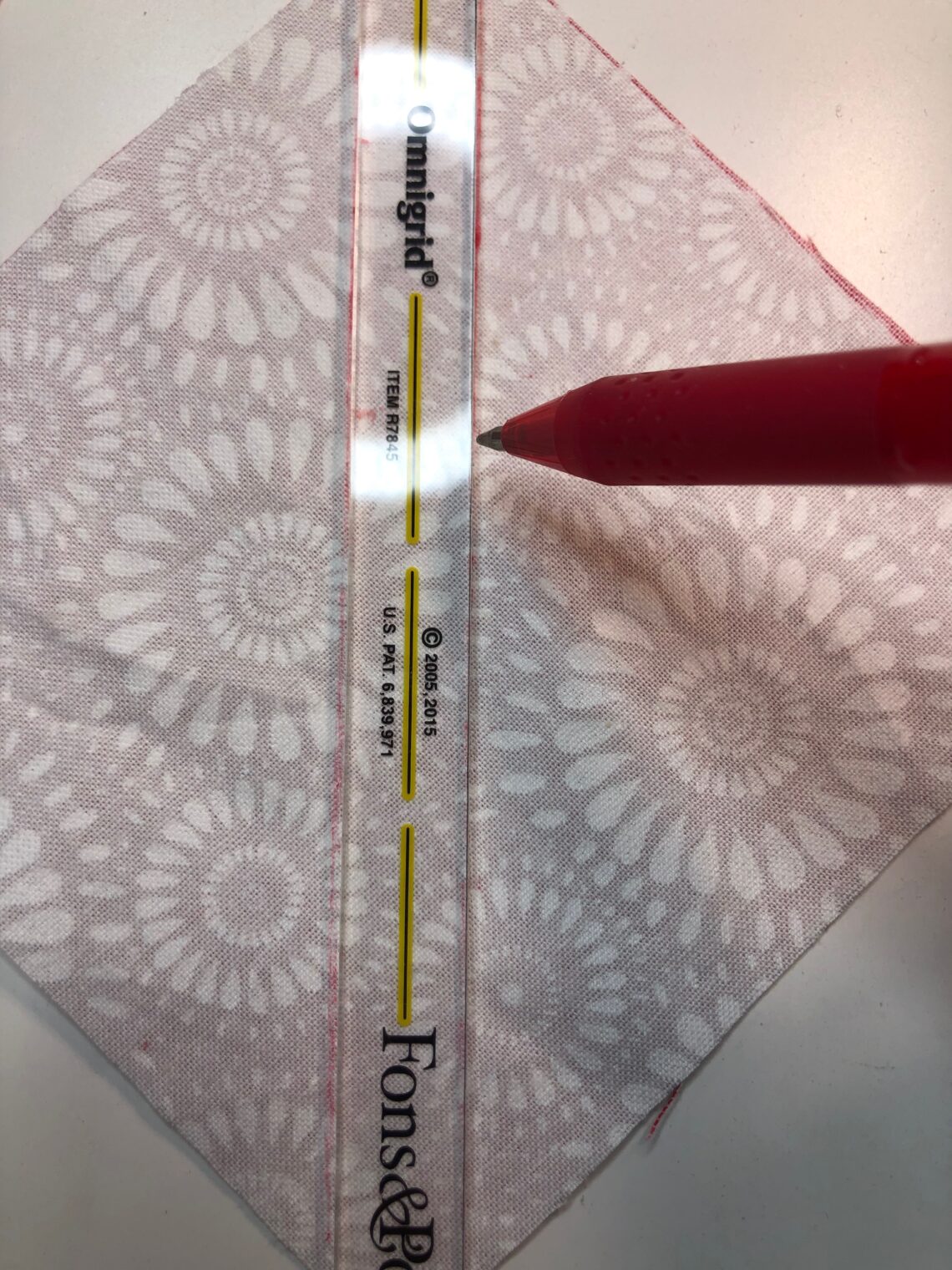 Uncle Sam Table Runner for the Fourth - Sulky