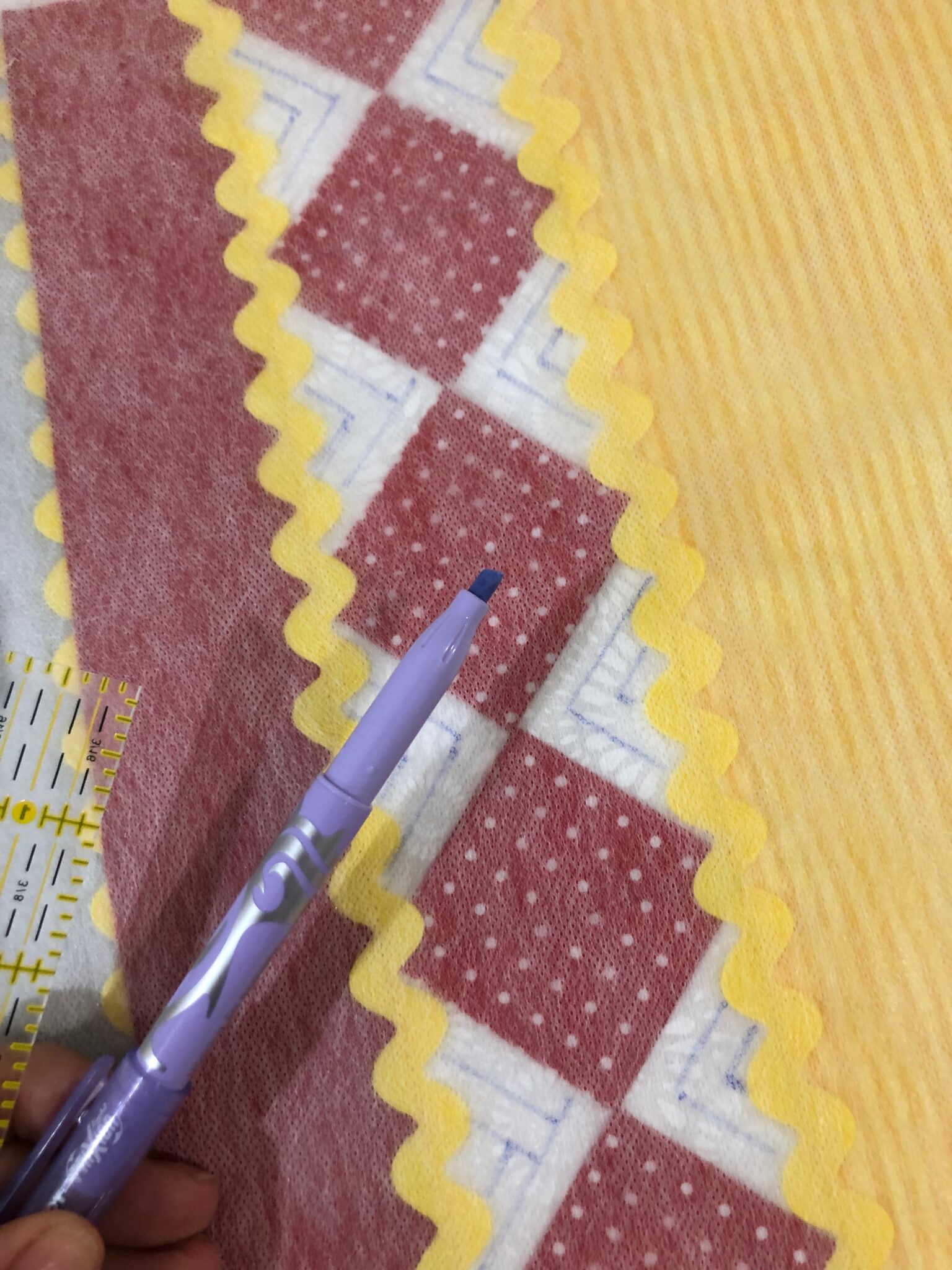 Uncle Sam Table Runner for the Fourth - Sulky