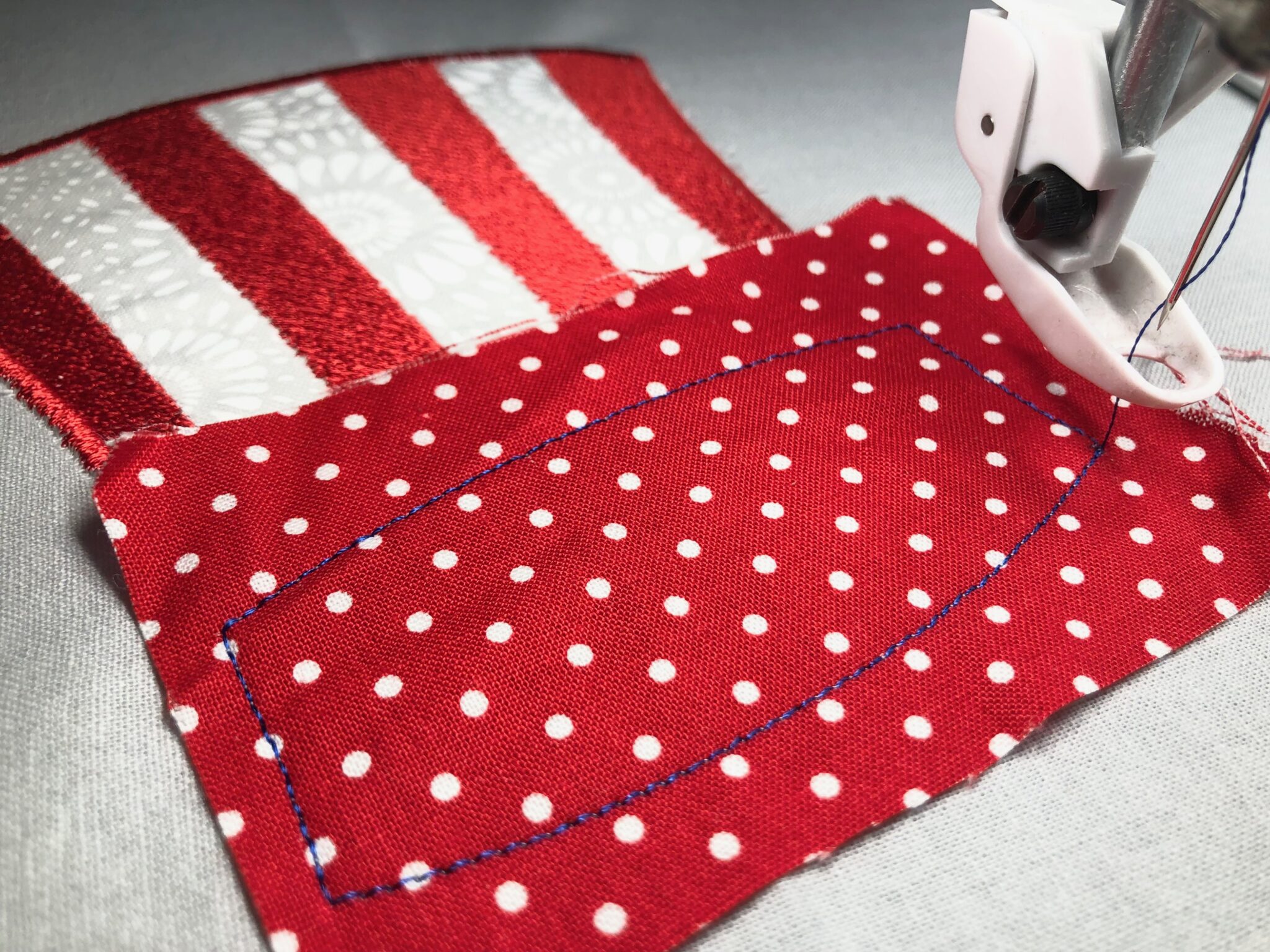 Uncle Sam Table Runner for the Fourth - Sulky