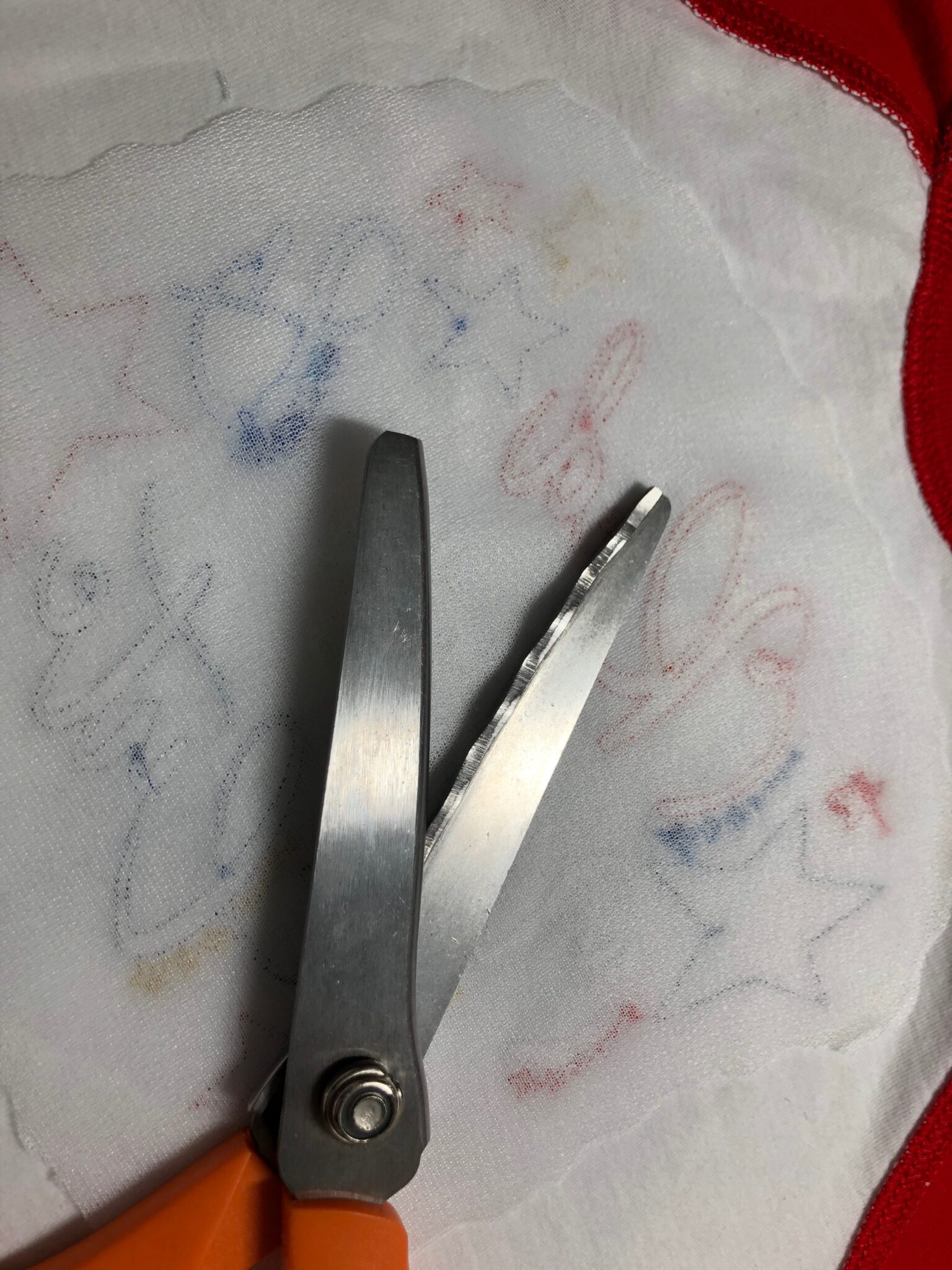 Machine Embroidered Tee to Celebrate the Fourth - Sulky