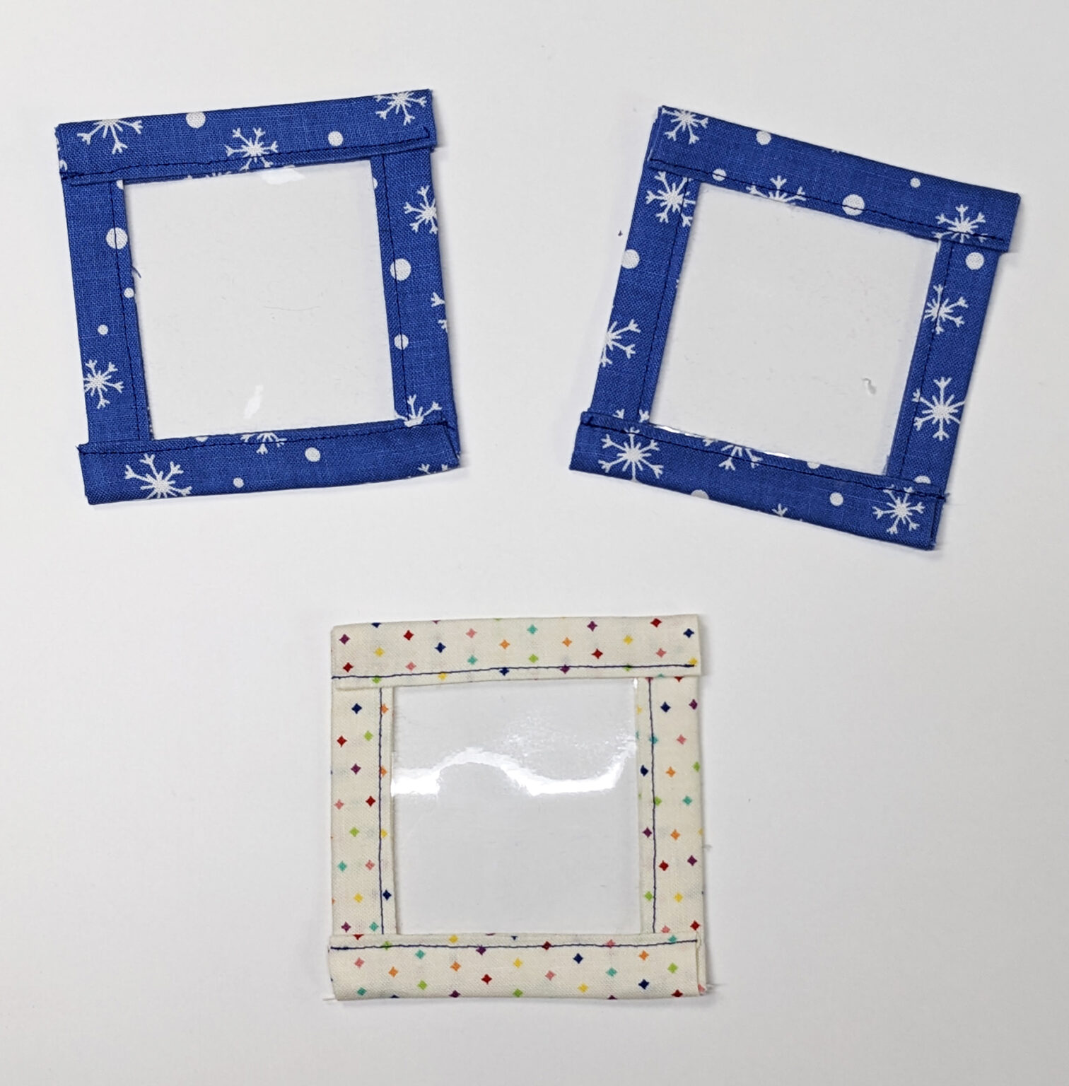 Quilted Ornament Frames for Holiday Gifting - Sulky
