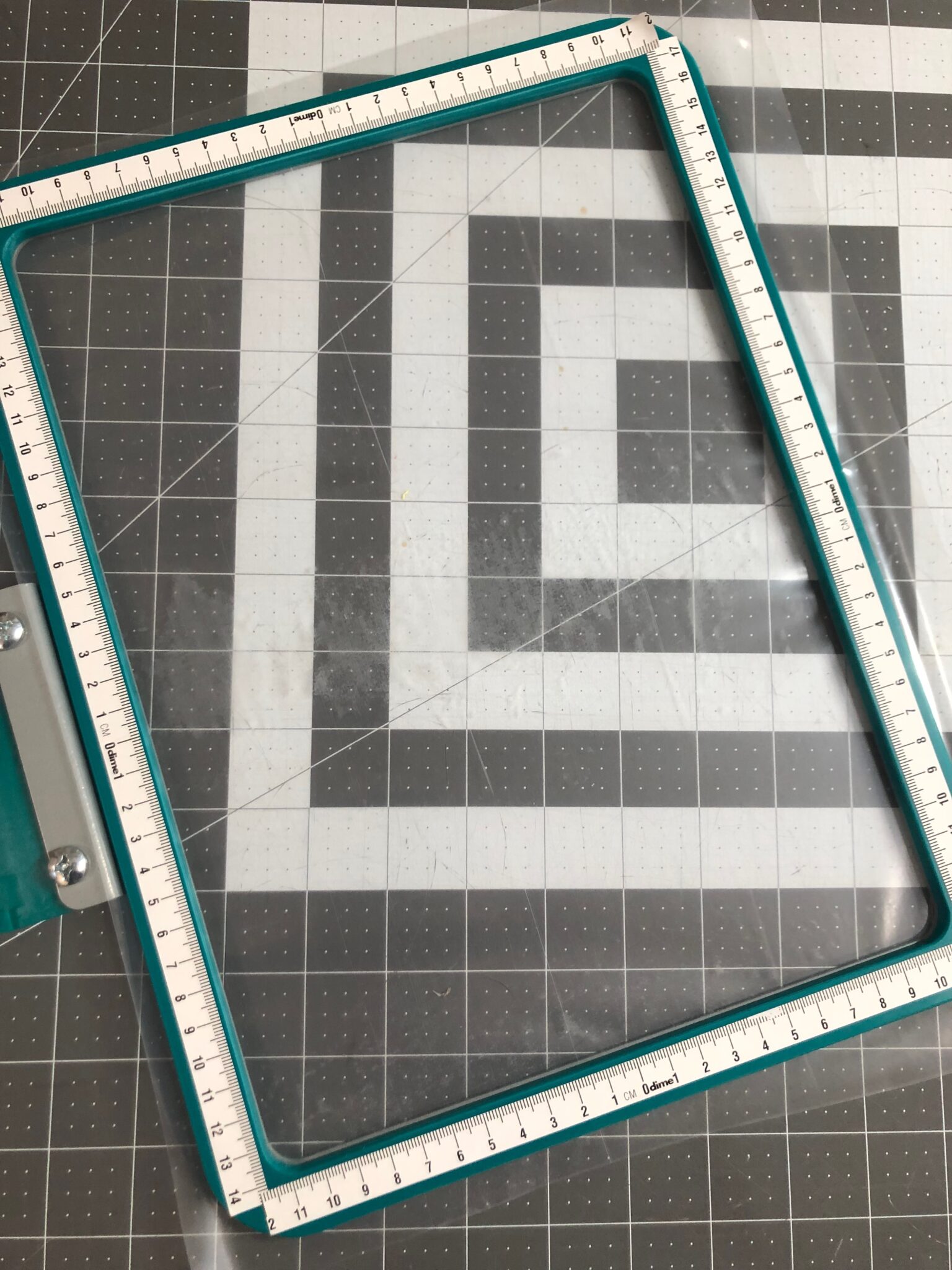 magnetic hoop with Ultra Solvy - Sulky