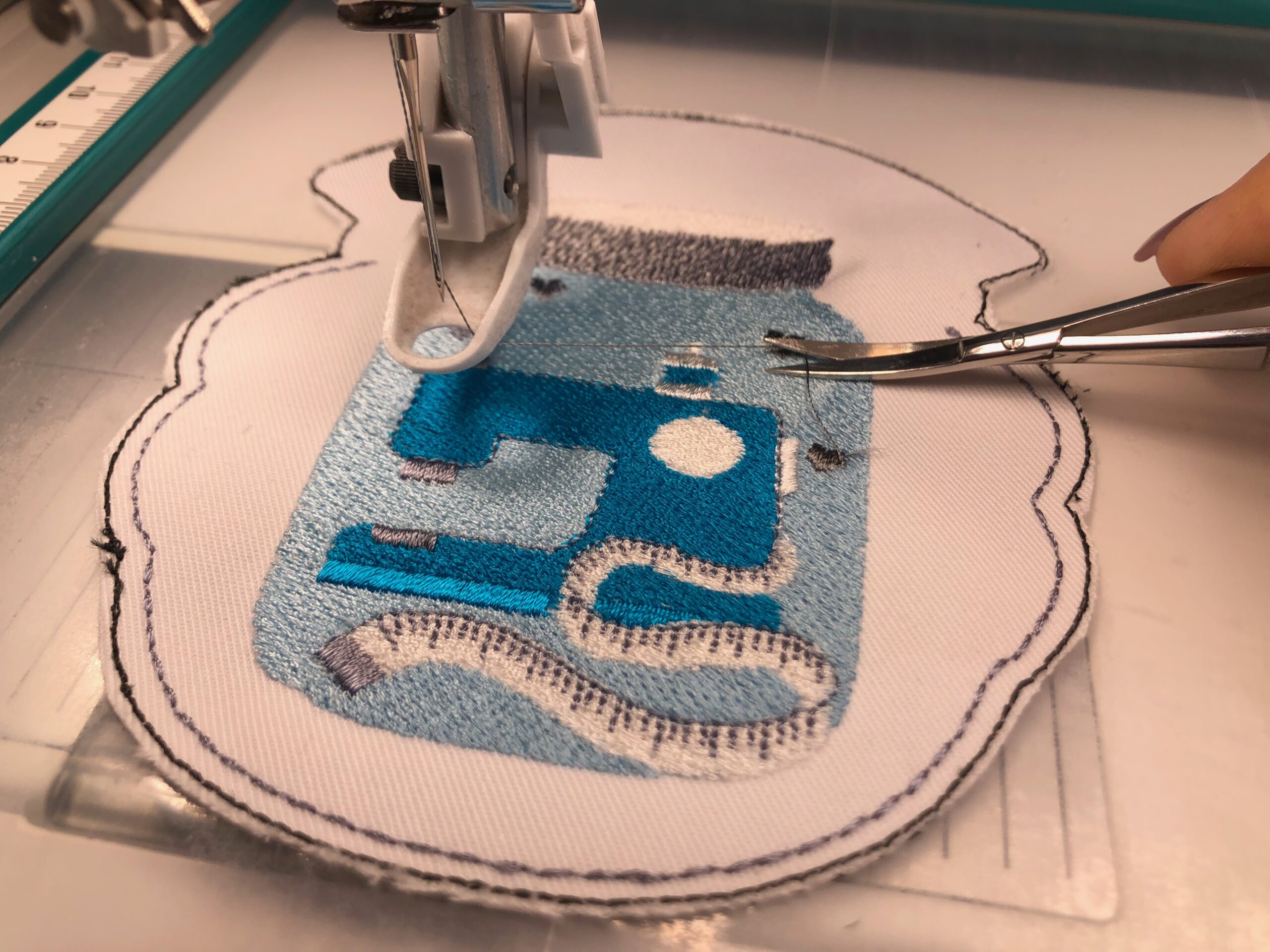 clipping jump threads in patch design - Sulky