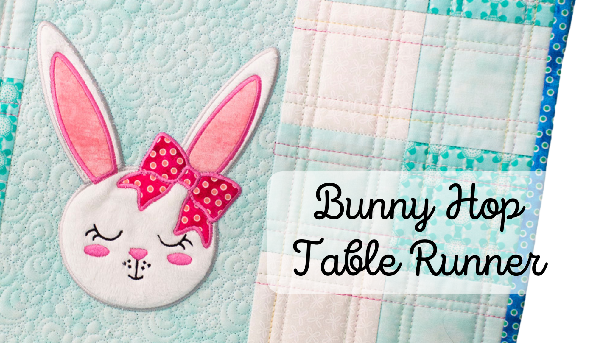 Easter Table Runner pattern image - Sulky