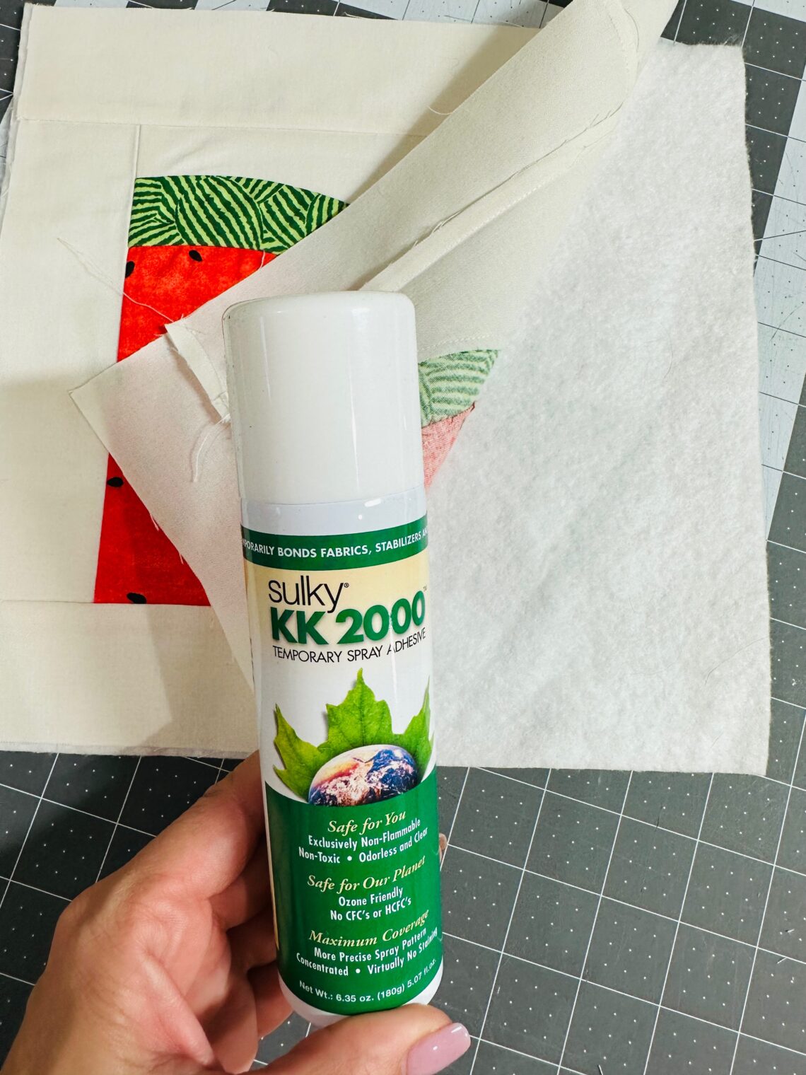 Watermelon Block Tote Bag - Sulky