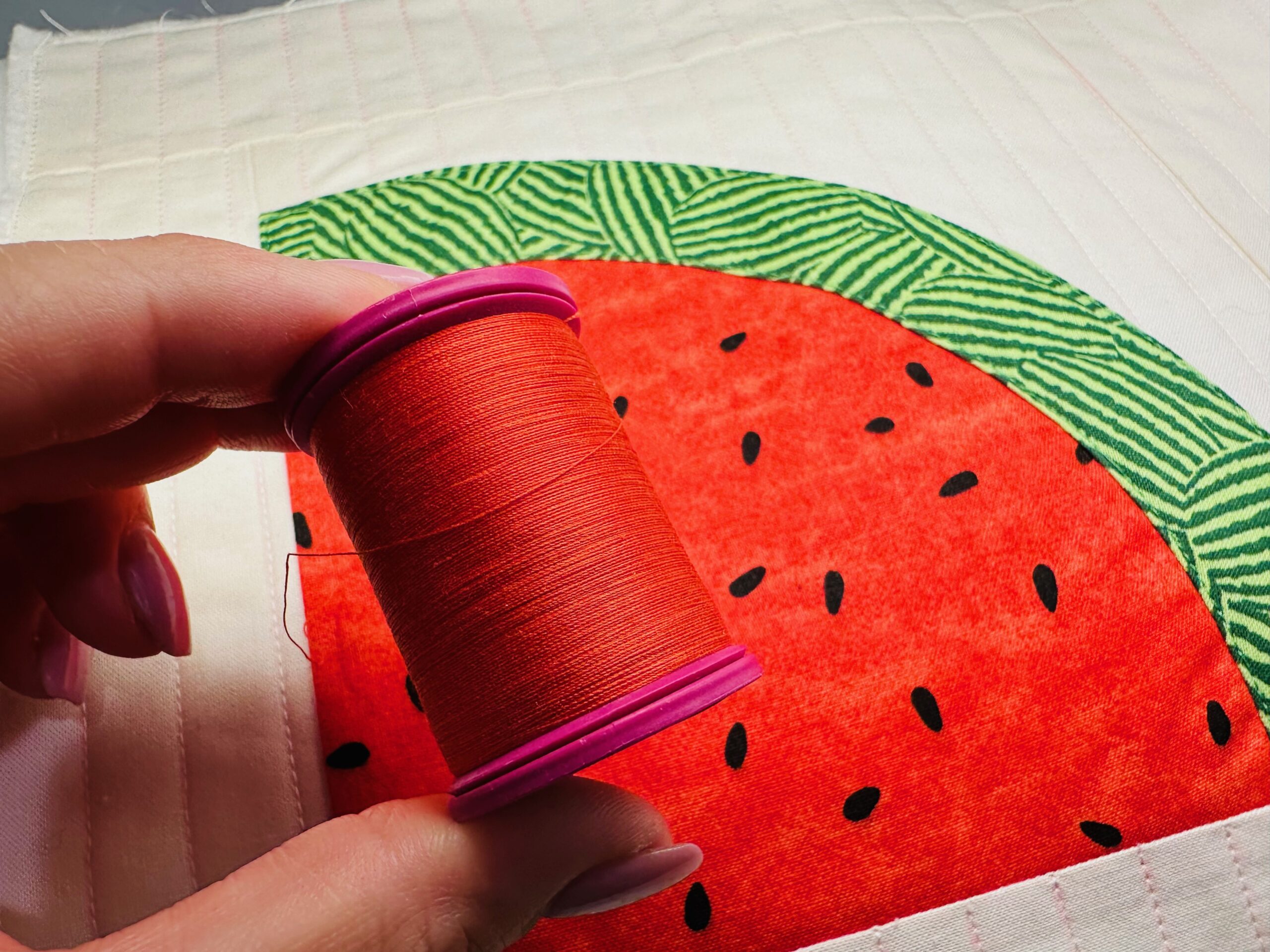 Watermelon Block Tote Bag - Sulky