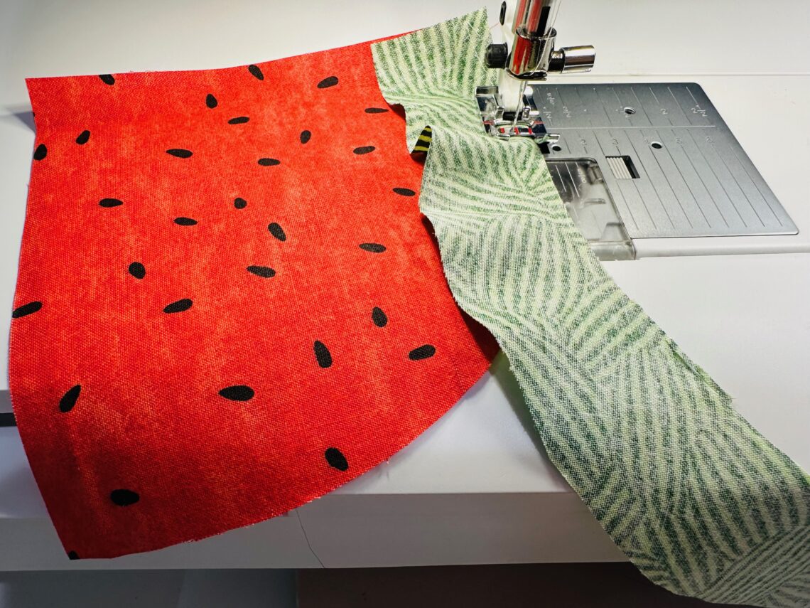 Watermelon Block Tote Bag - Sulky