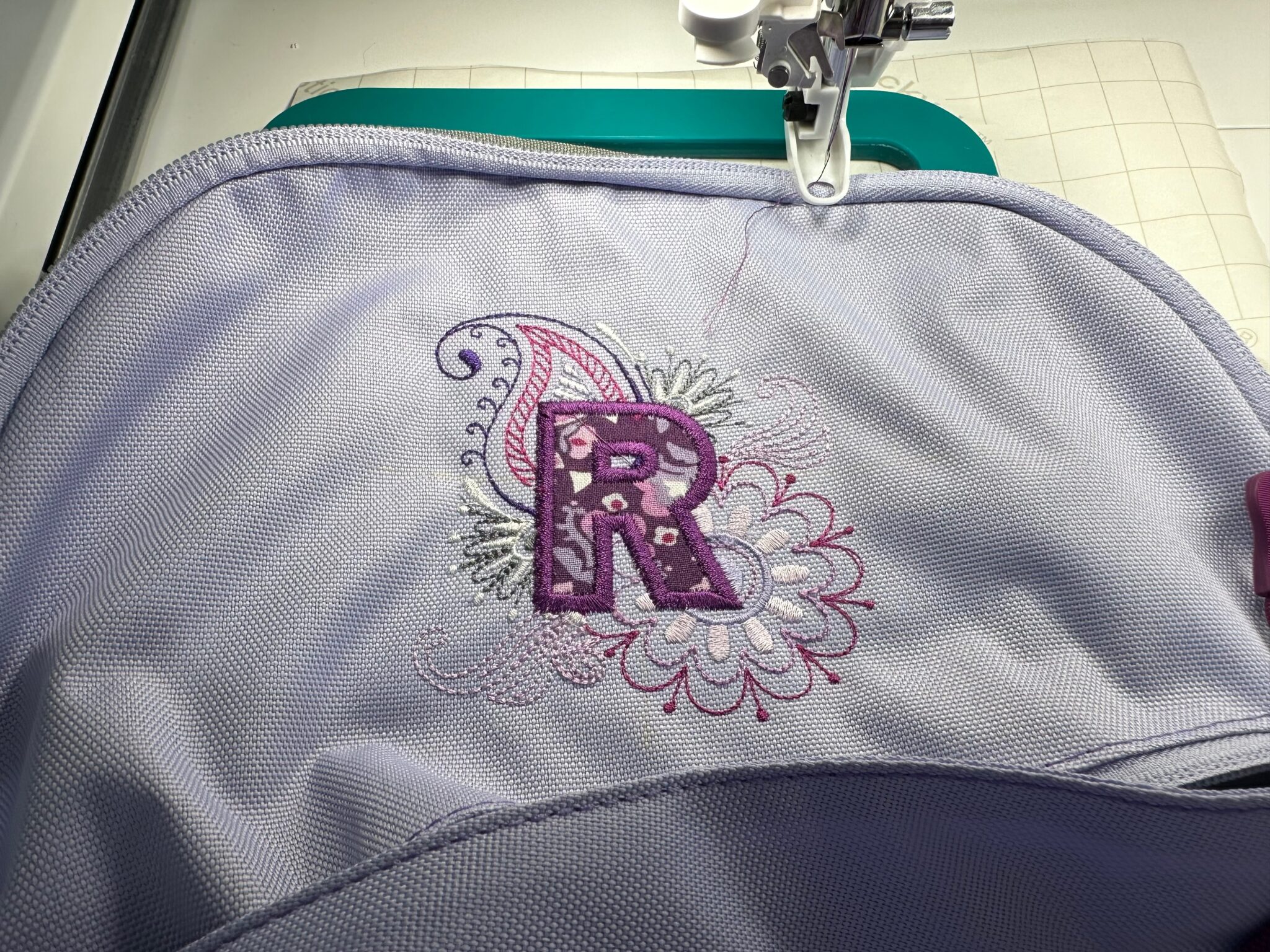 Personalized Backpack with Machine Embroidery - Sulky