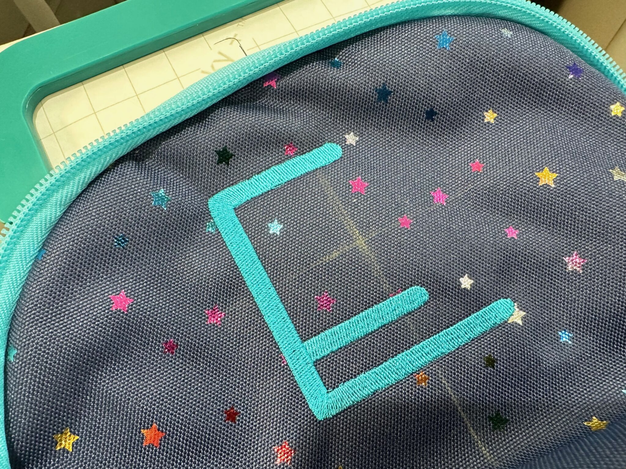 Personalized Backpack with Machine Embroidery - Sulky