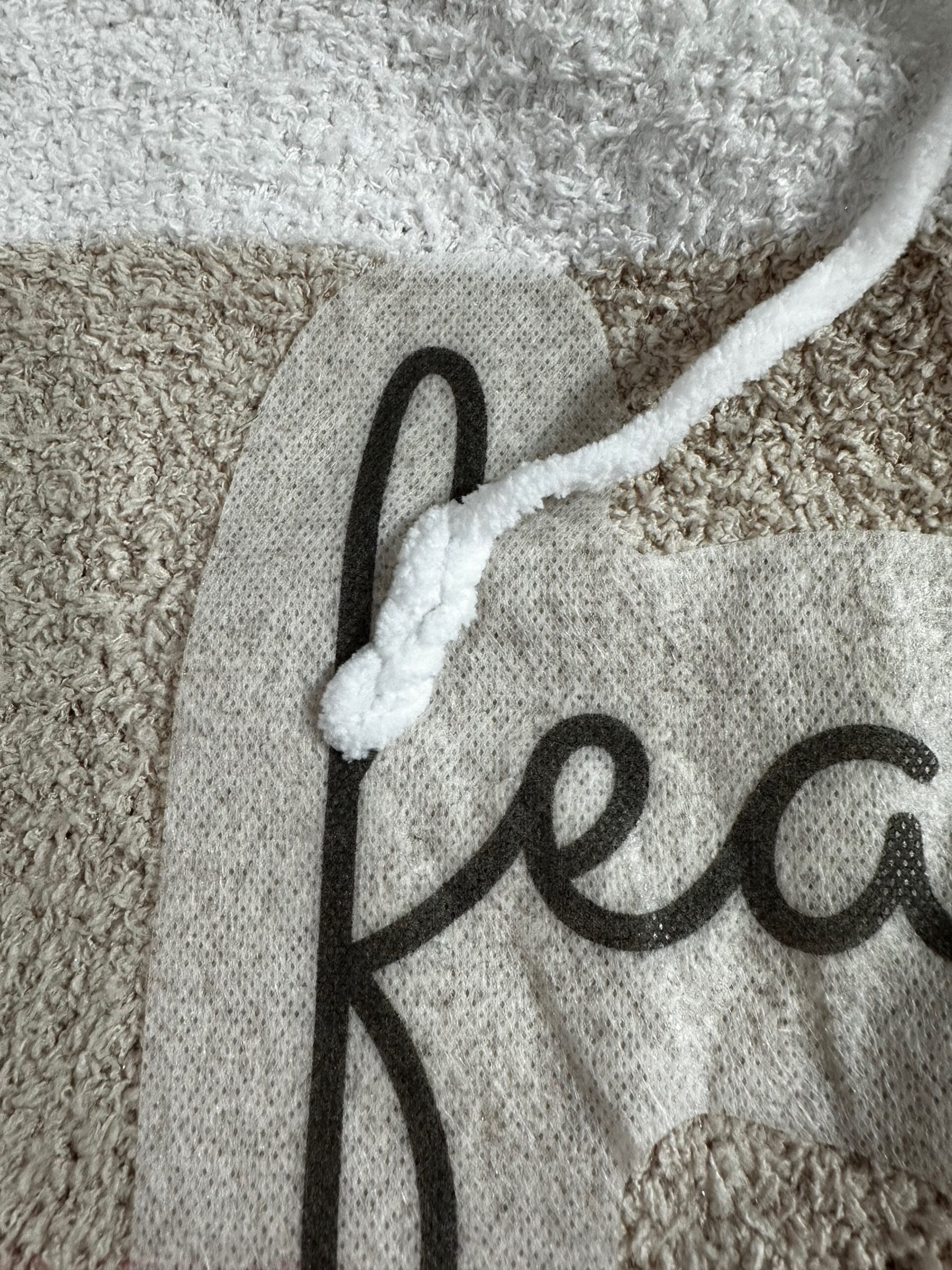 Yarn Embroidery on Chunky Sweater - Sulky