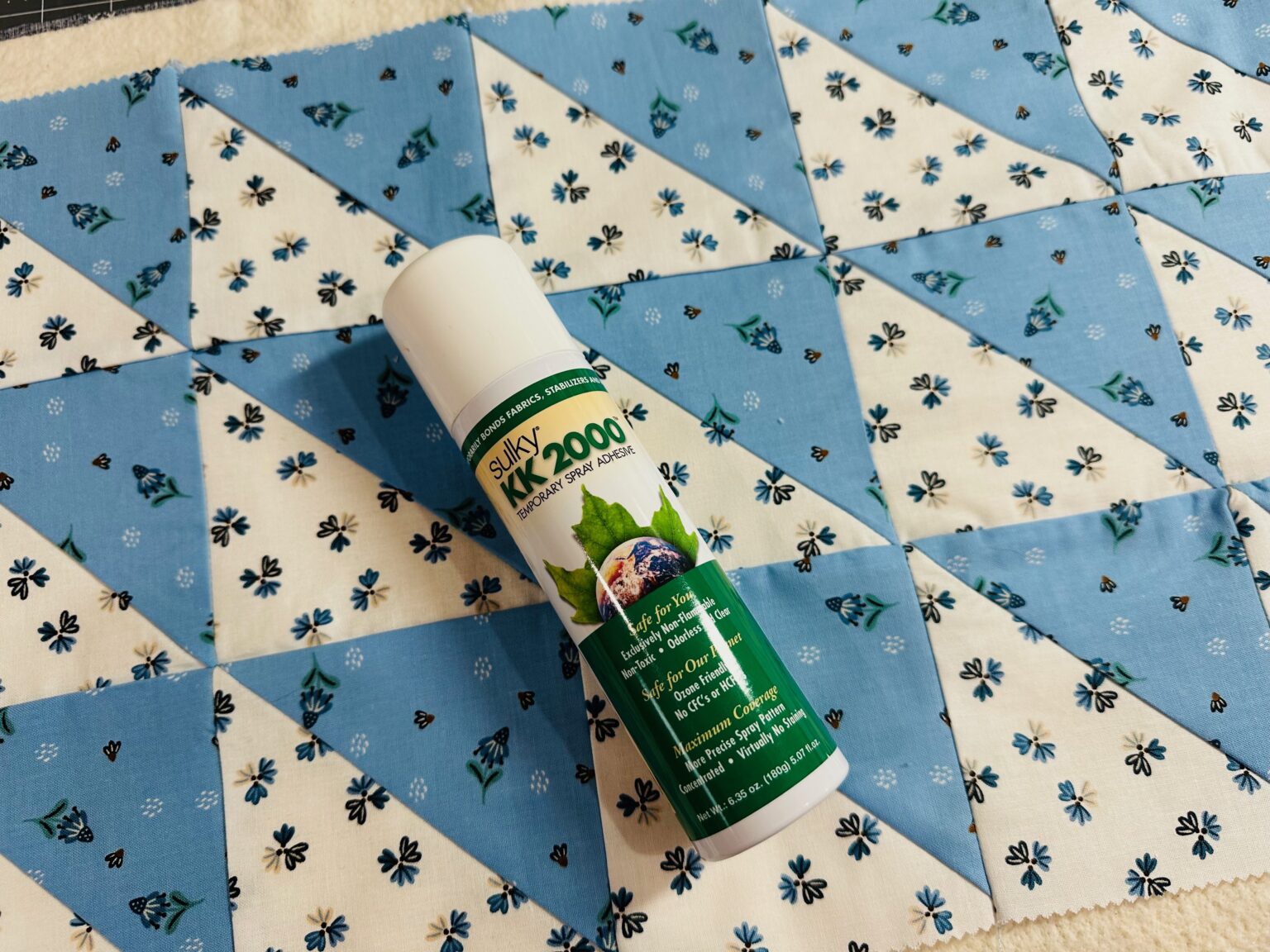 Half Square Triangle Table Runner - Sulky