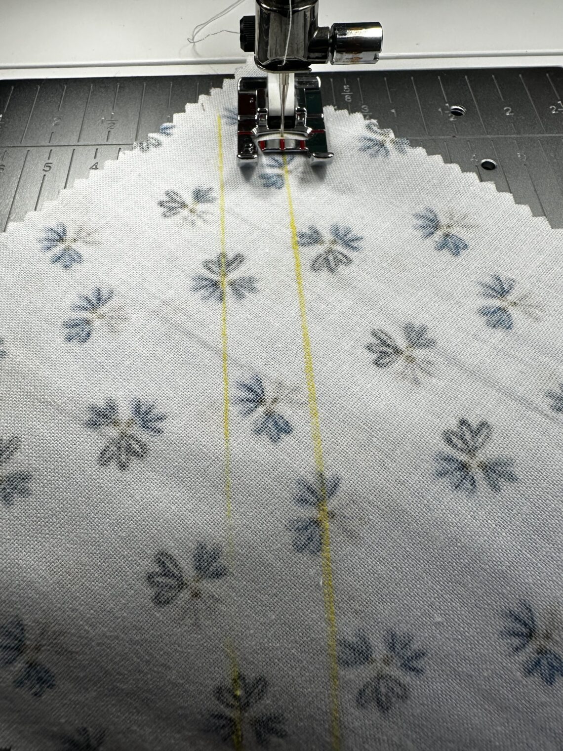 Half Square Triangle Table Runner - Sulky