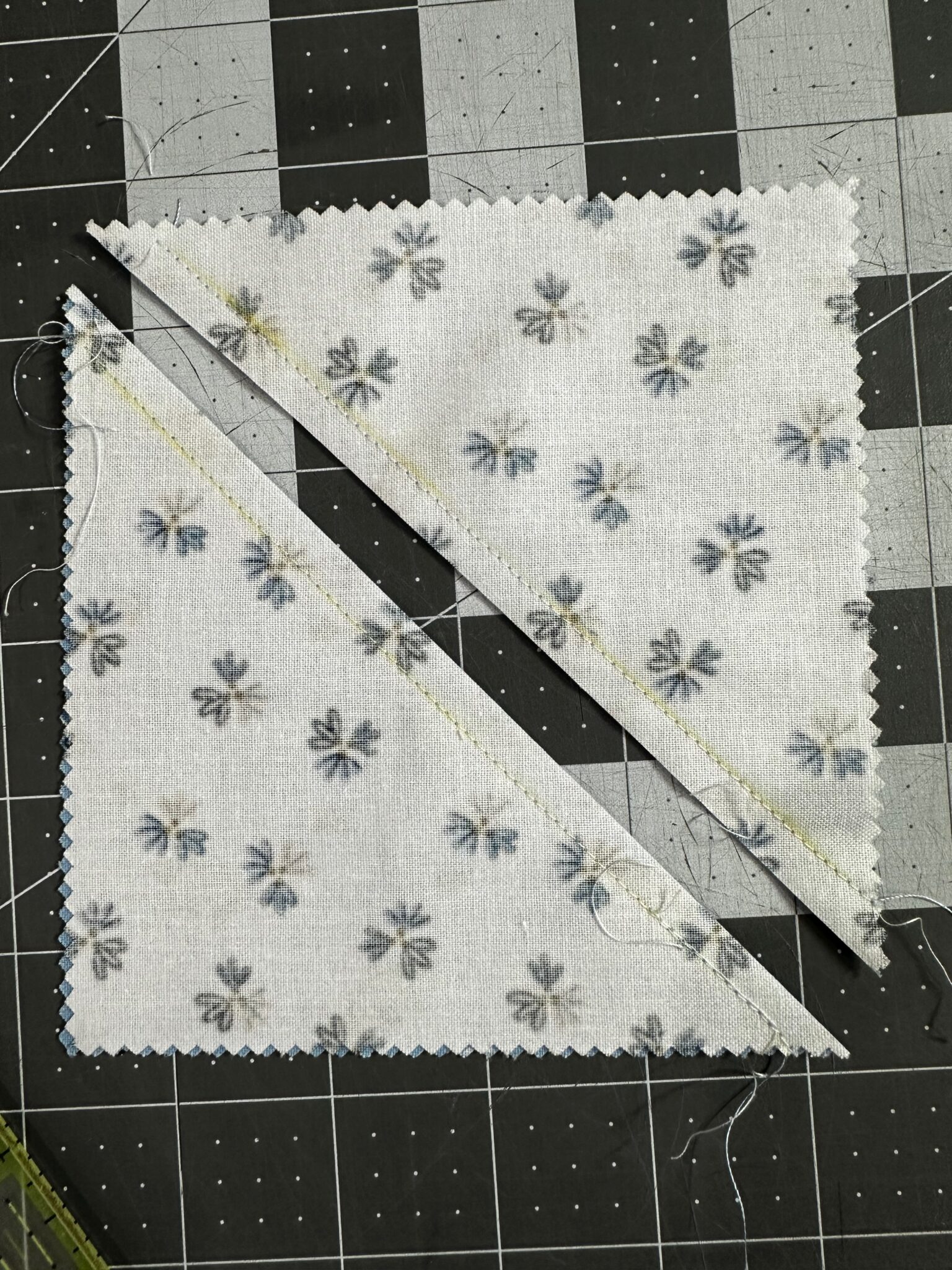 Half Square Triangle Table Runner - Sulky