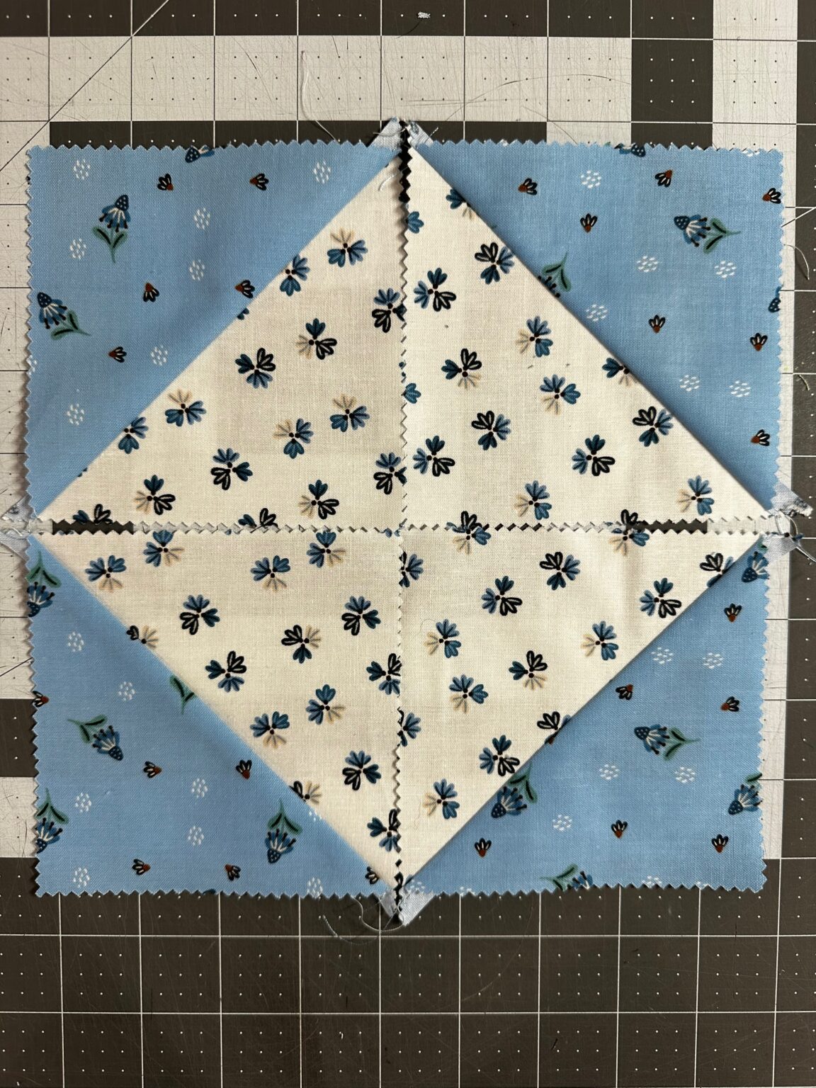 Half Square Triangle Table Runner - Sulky