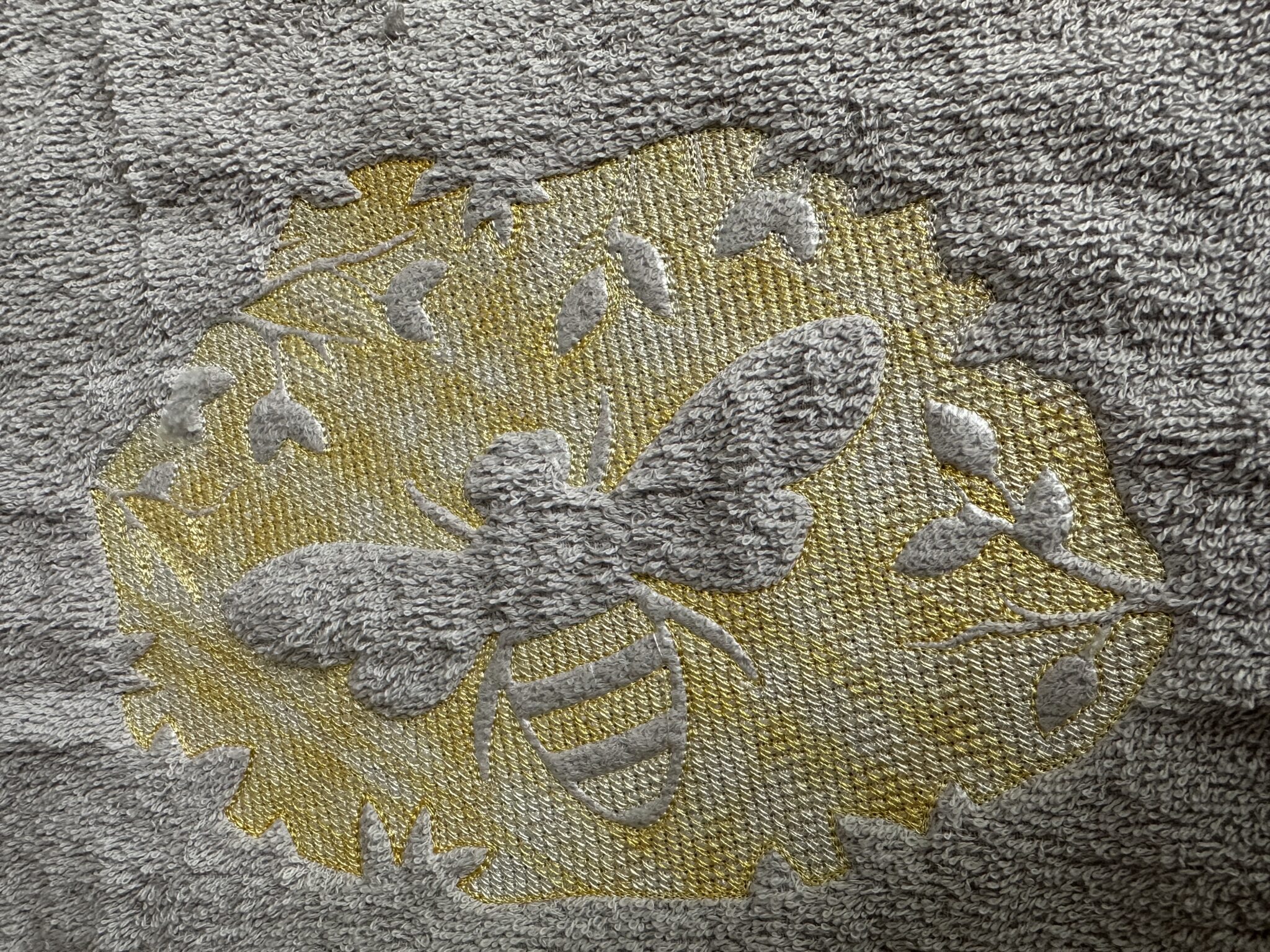 Embossed Embroidered Towel Set - Sulky