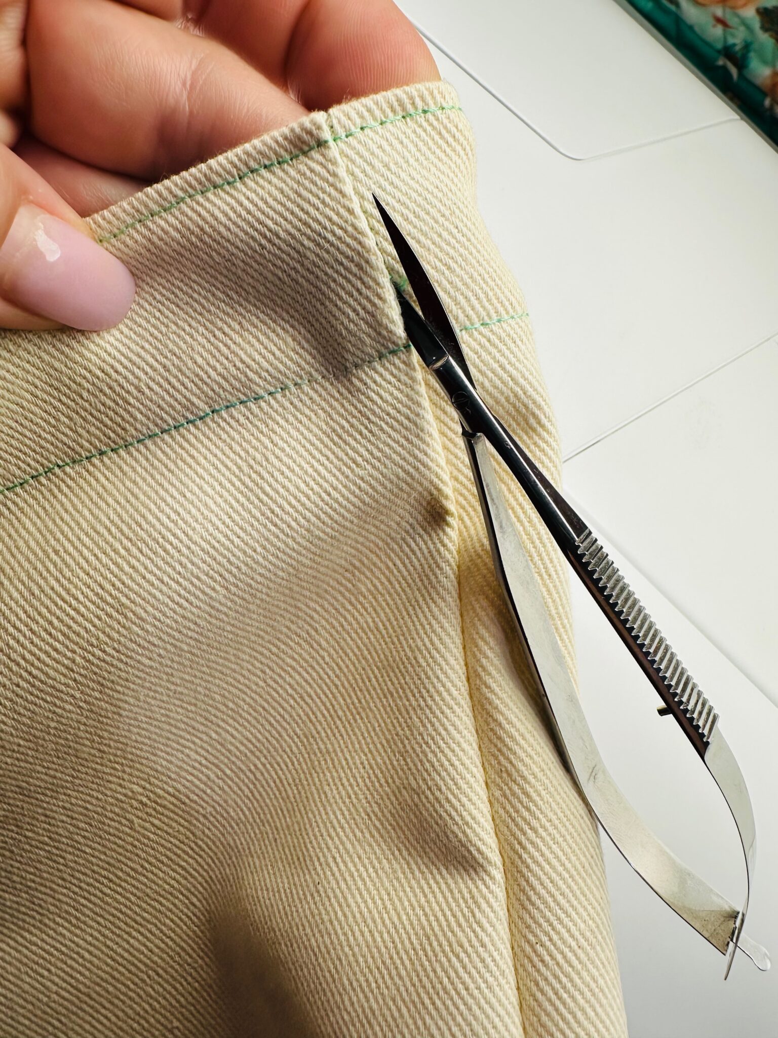 Rainbow Appliqué Drawstring Bag - Sulky