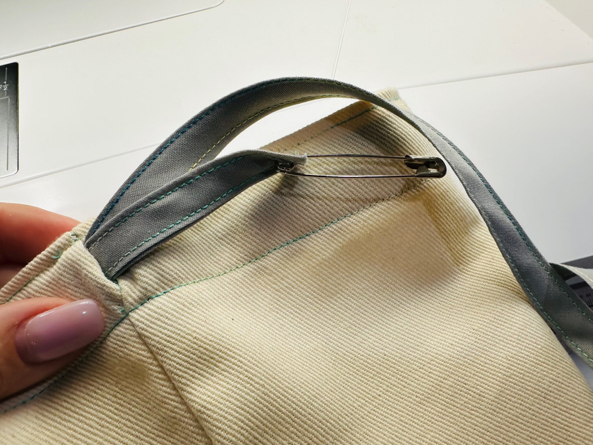 Rainbow Appliqué Drawstring Bag - Sulky