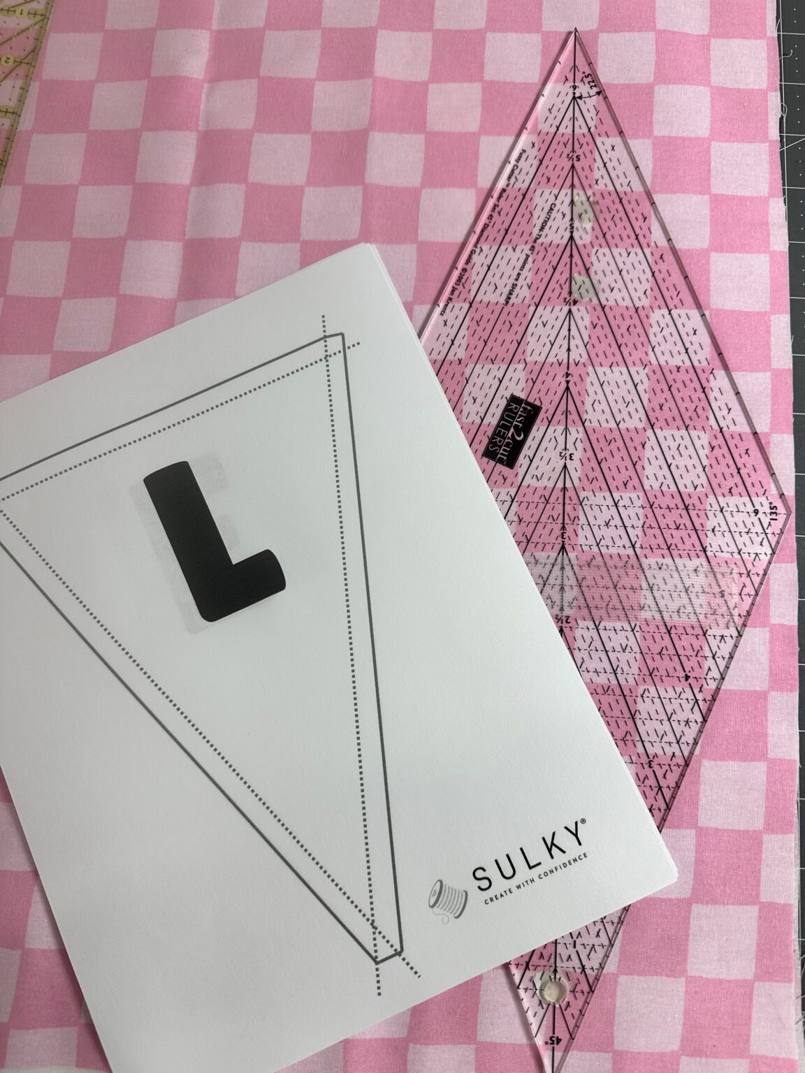 Lemonade Stand Bunting to Sew - Sulky