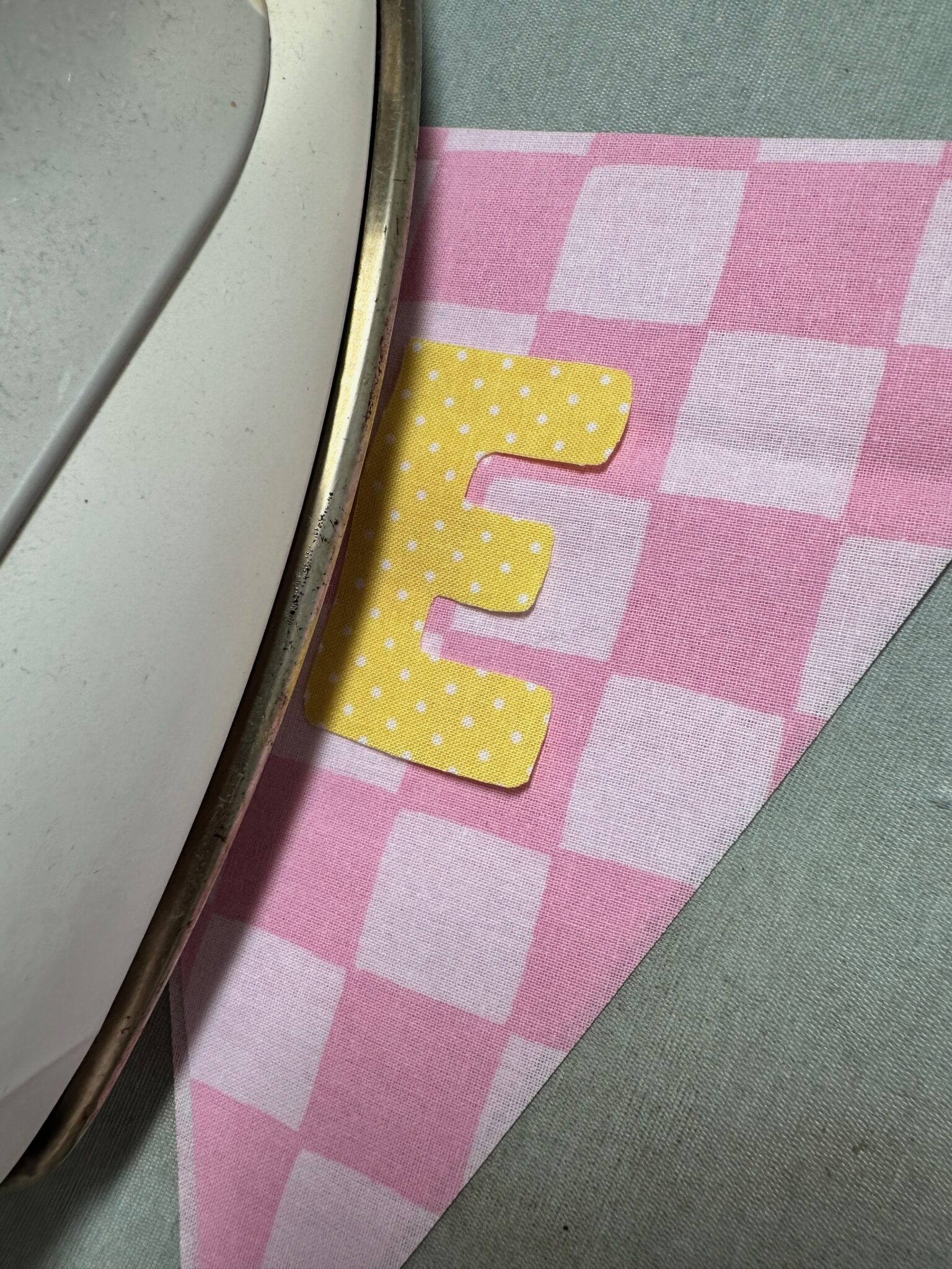 Lemonade Stand Bunting to Sew - Sulky