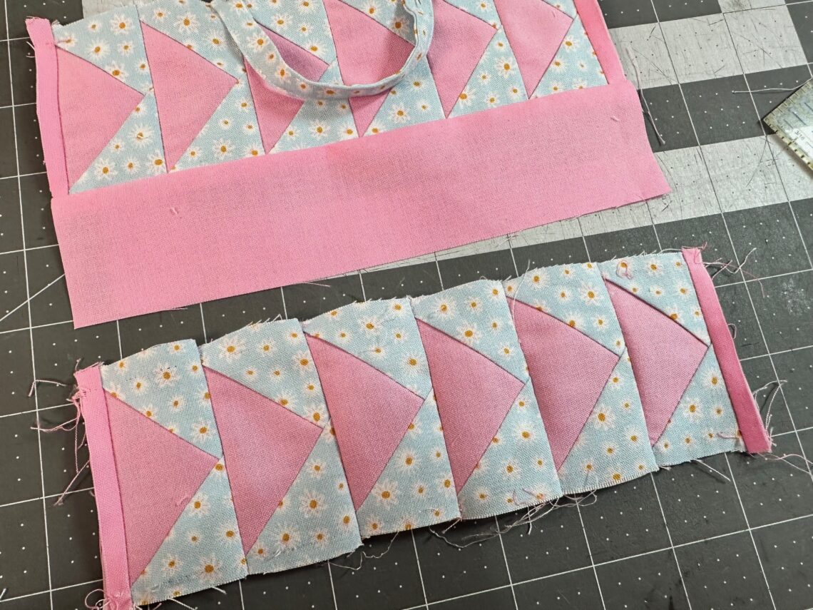 Flying Geese Pencil Pouch - a Cute Back-to-School Accessory - Sulky